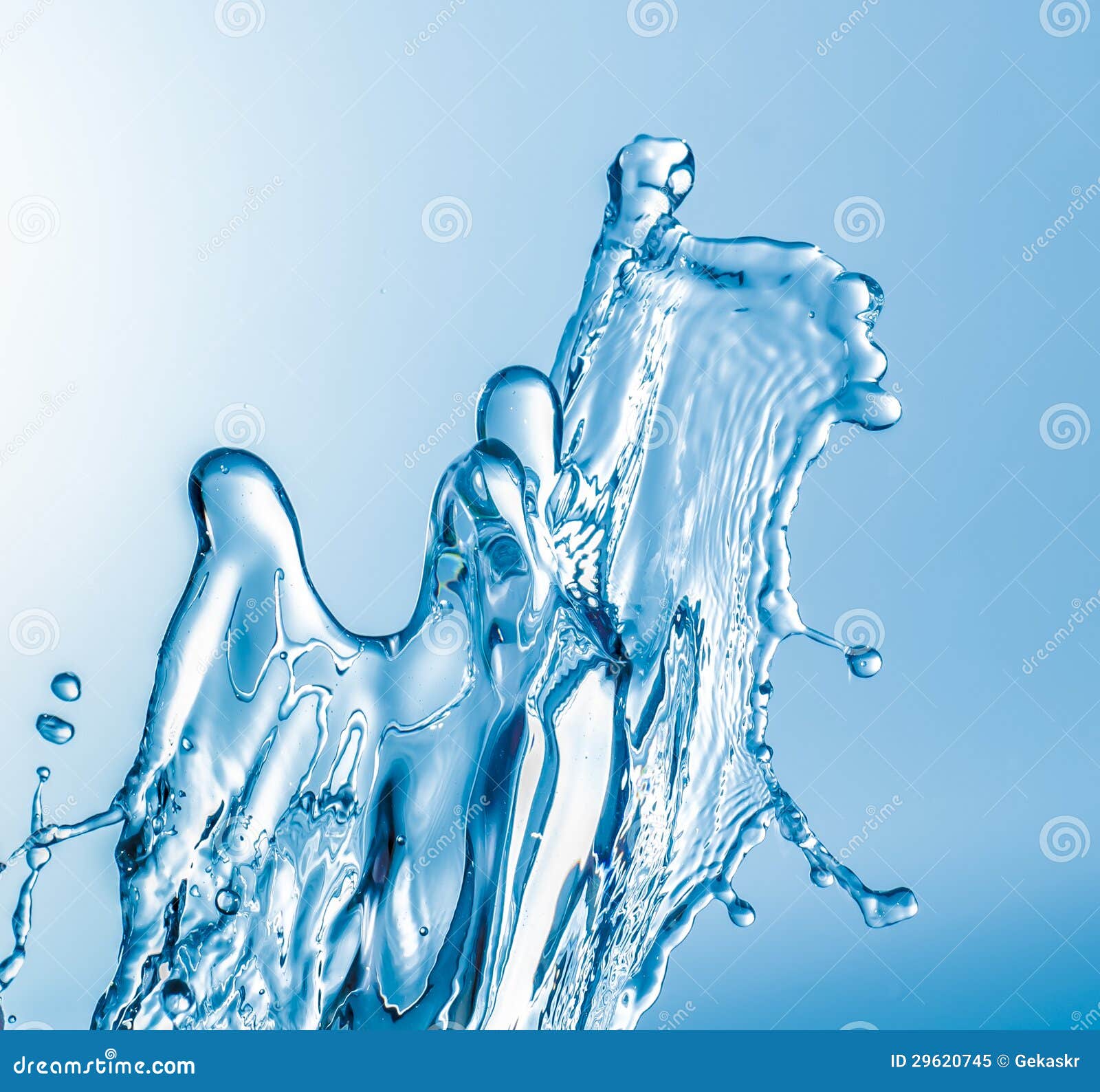 Water splash stock image. Image of nature, purity, fluid - 29620745