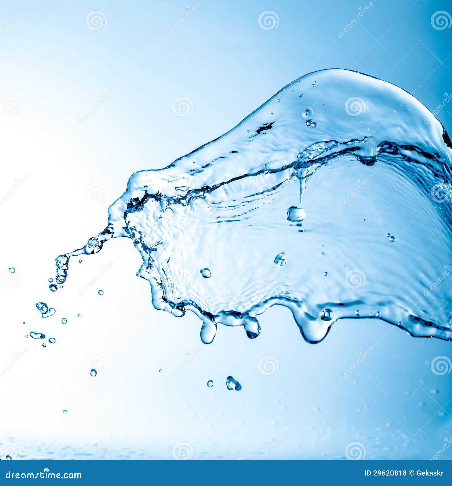 Water splash stock photo. Image of motion, fluid, flowing - 29620818