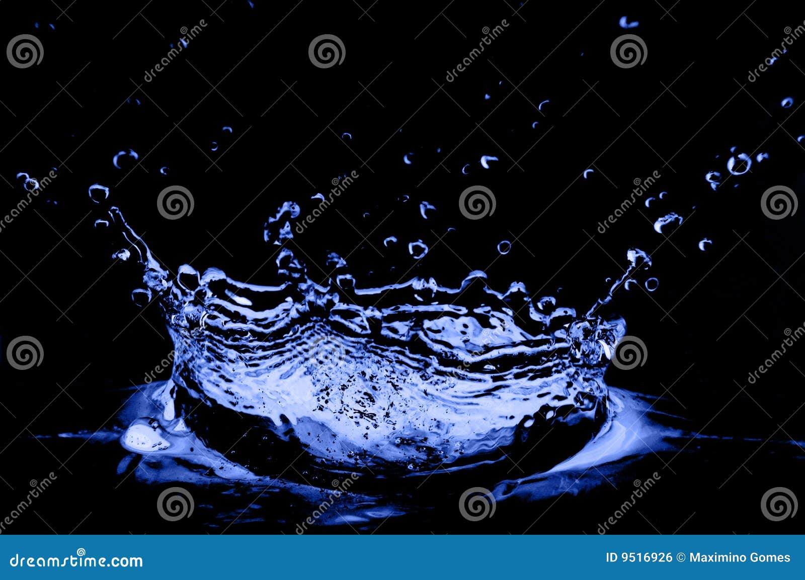 Water splash 3 stock illustration. Illustration of drop - 9516926