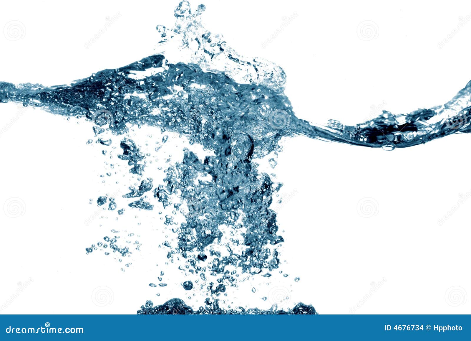Water Splash Picture. Image: 4676734