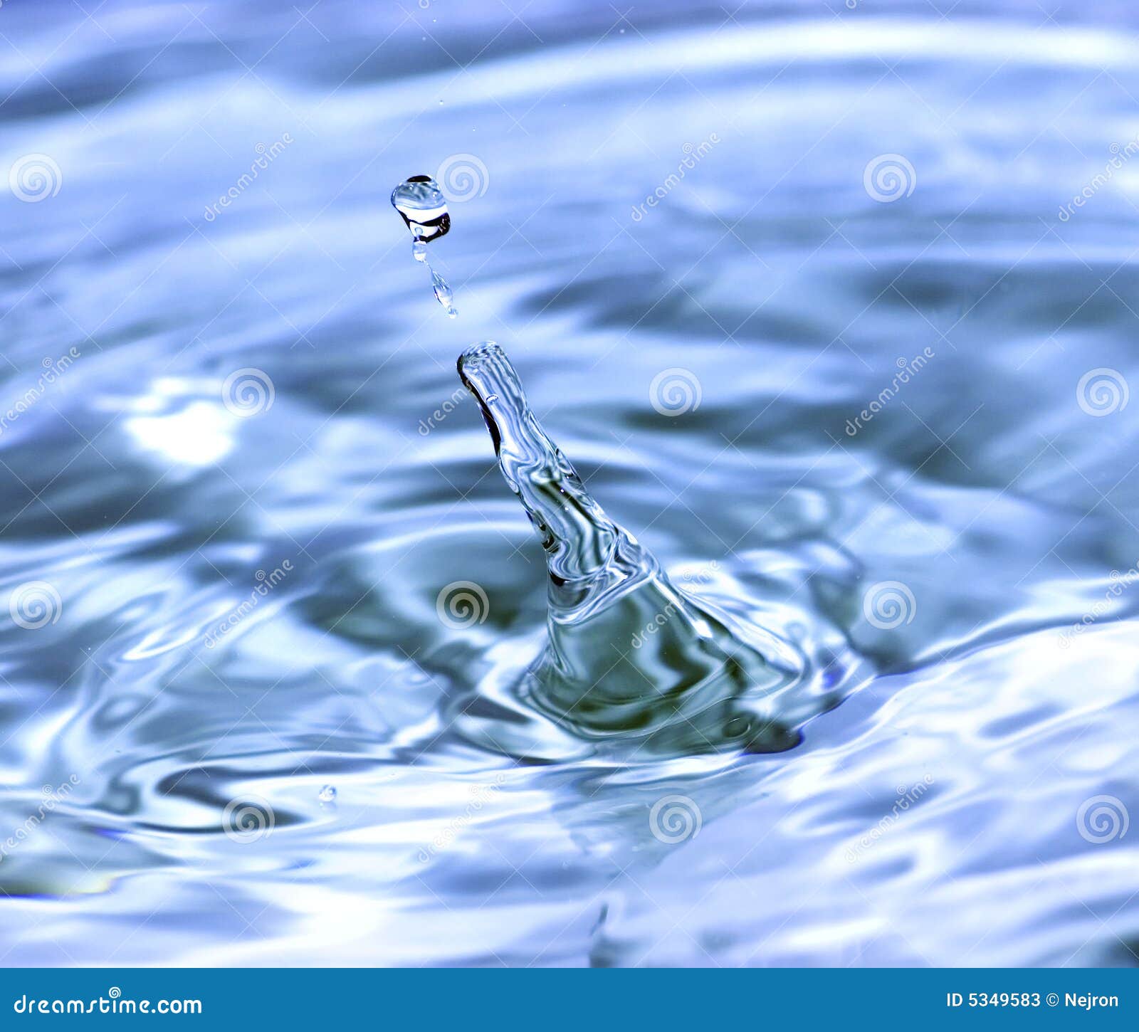 Water splash stock image. Image of cold, purity, droplet - 5349583