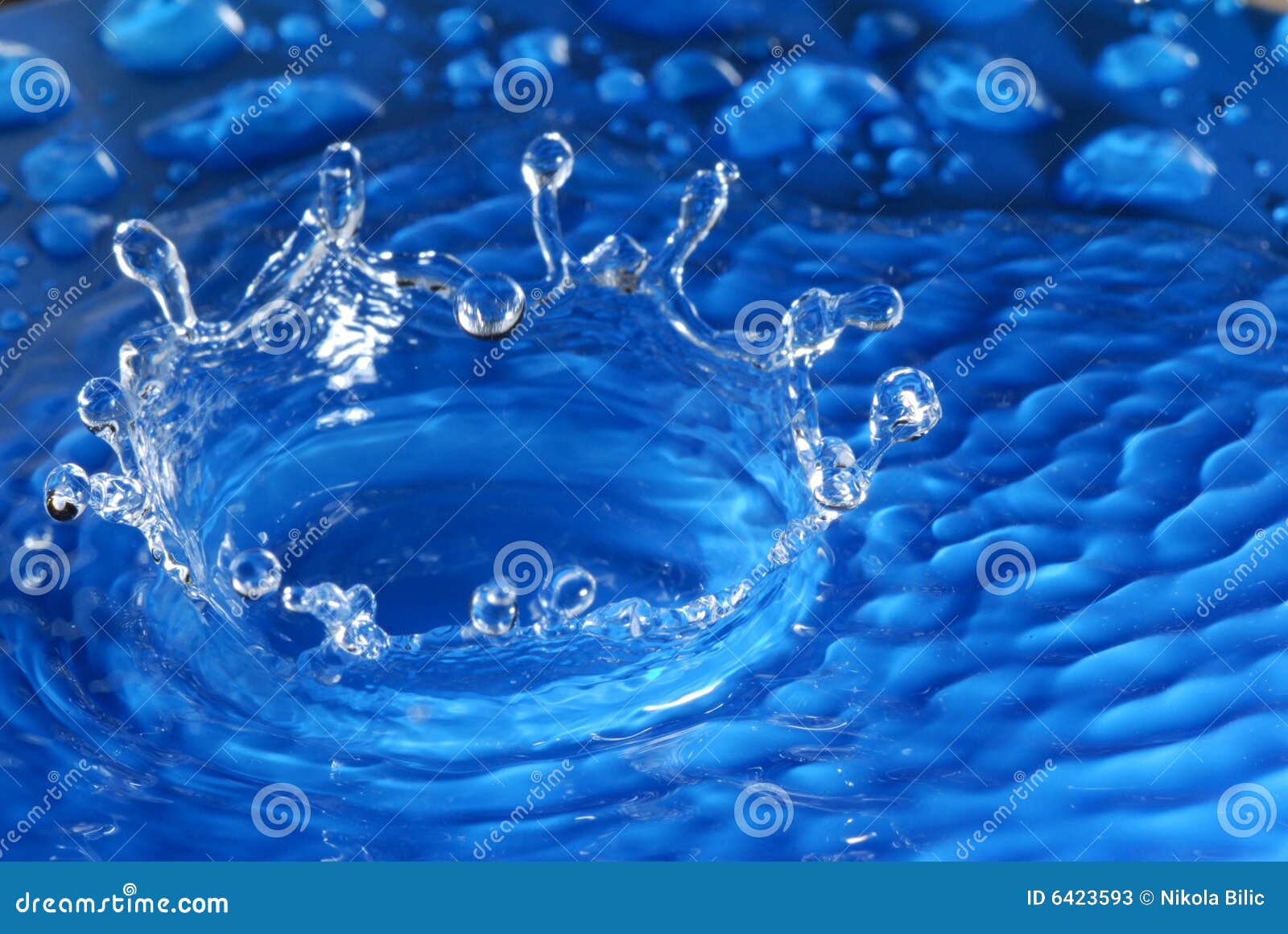 Water splash stock image. Image of ripple, splash, water - 6423593