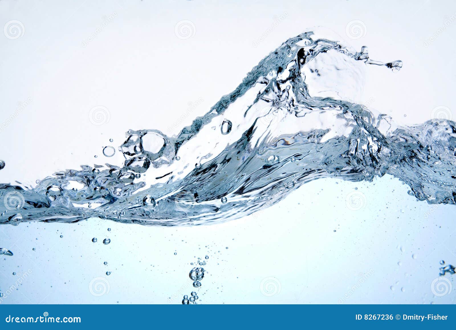 Water Splash stock photo. Image of abstract, shape, motion - 8267236