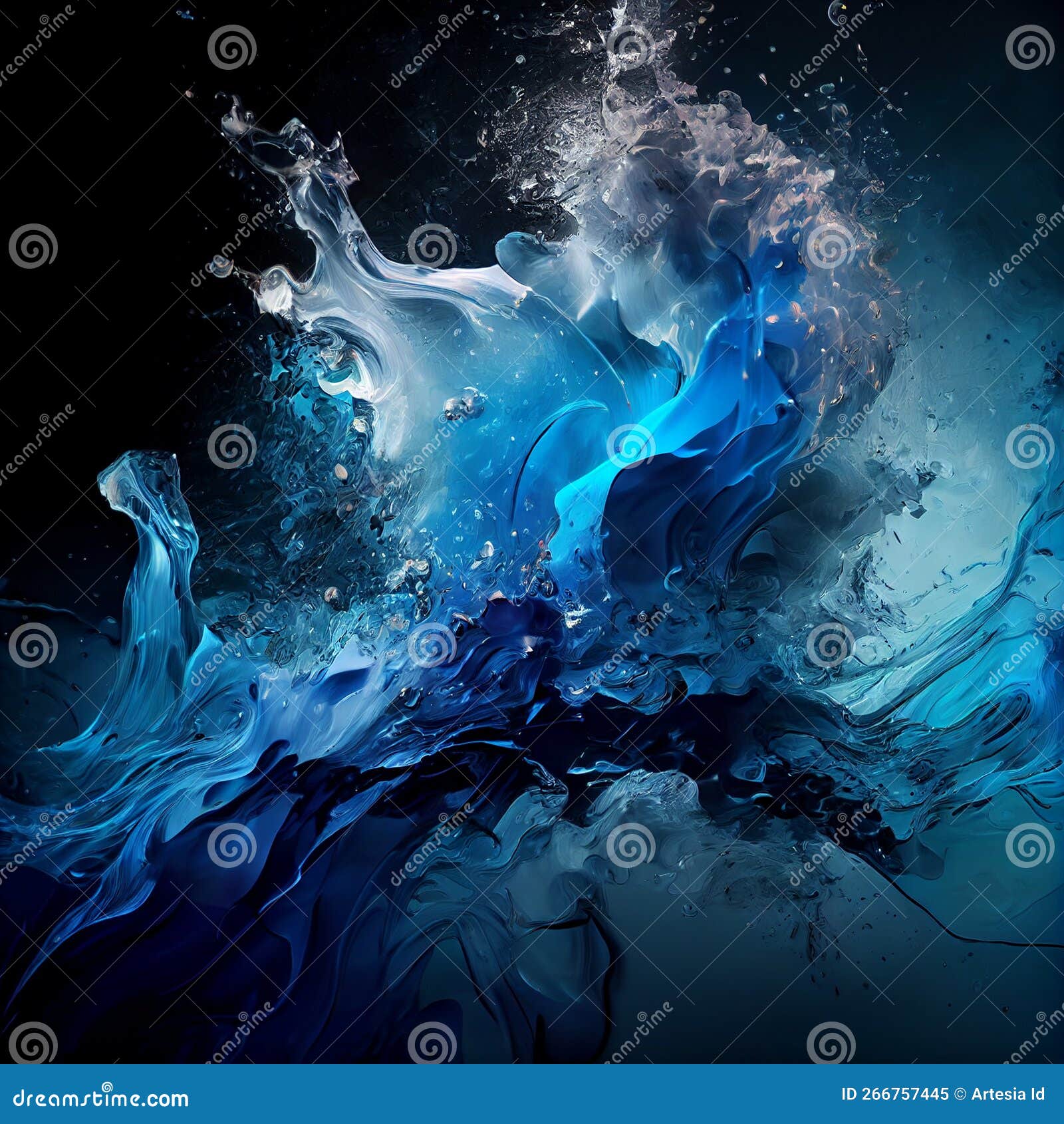 Water Splash Abstract Wallpaper Stock Image - Image of water, wallpaper ...