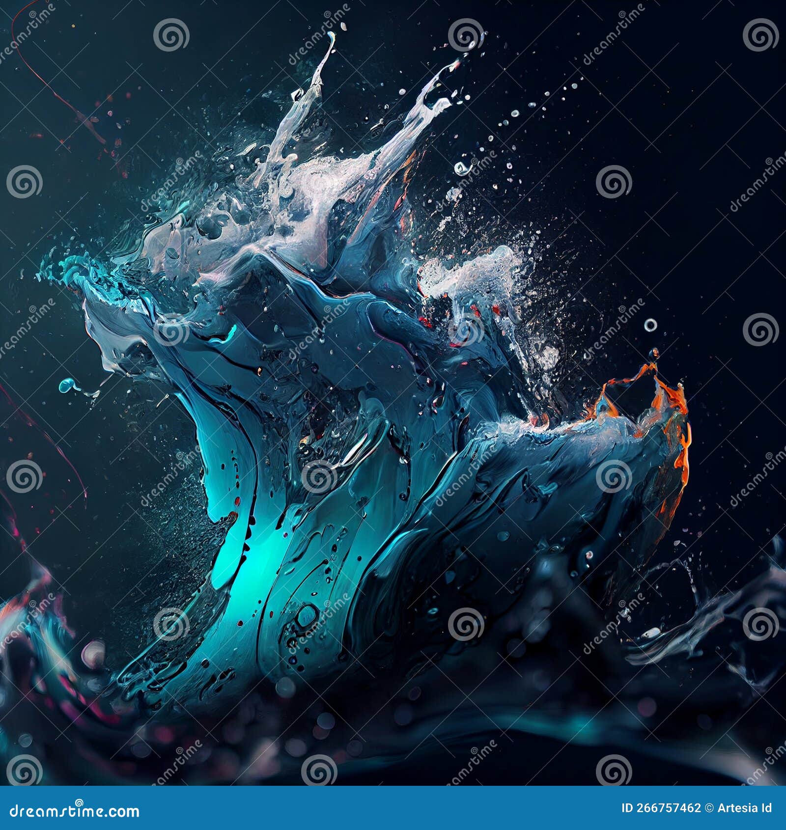 Water Splash Abstract Wallpaper Stock Photo - Image of wallpaper ...