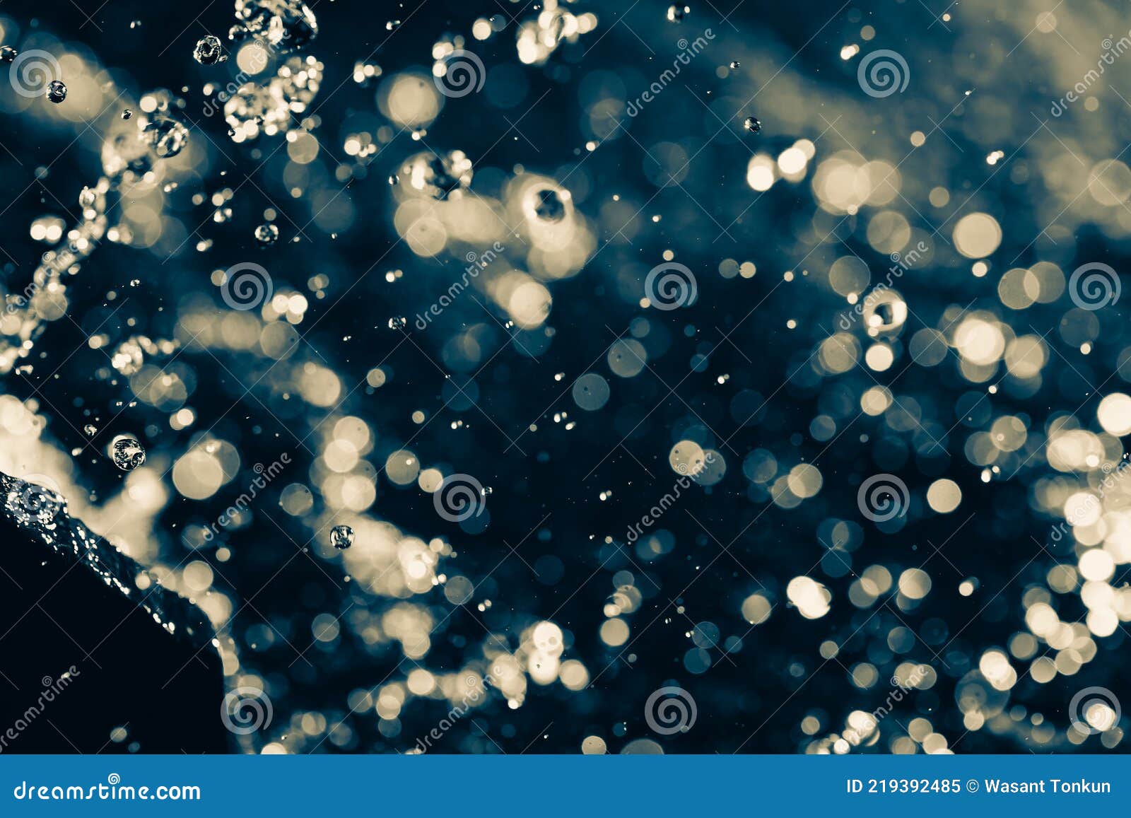 Water splash background stock image. Image of texture - 219392485