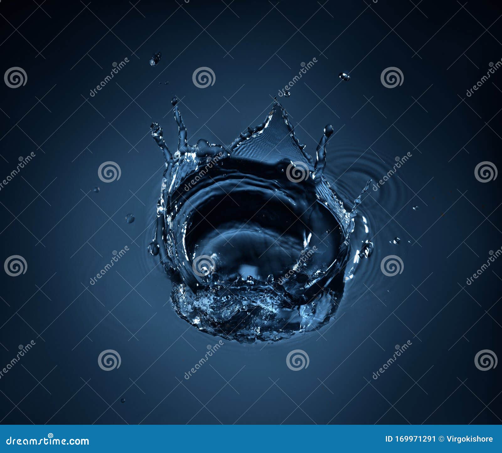 WATER SPLASH BLACK BACKGROUND Stock Image - Image of pure, drop: 169971291