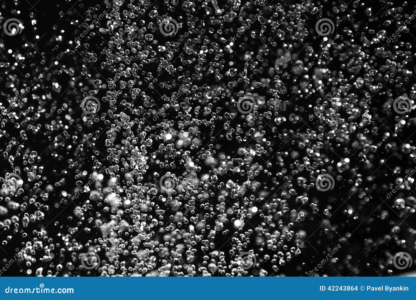 Water Splash on Black Background Stock Photo - Image of drink, fluid ...