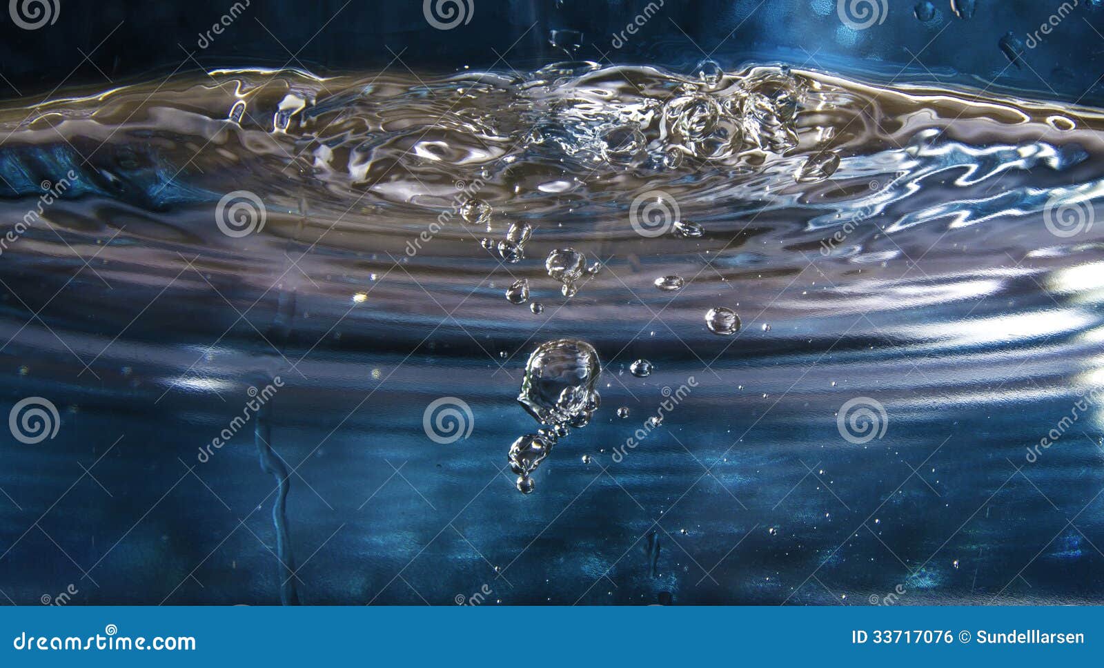 Water Splash with bubbles stock photo. Image of pattern - 33717076