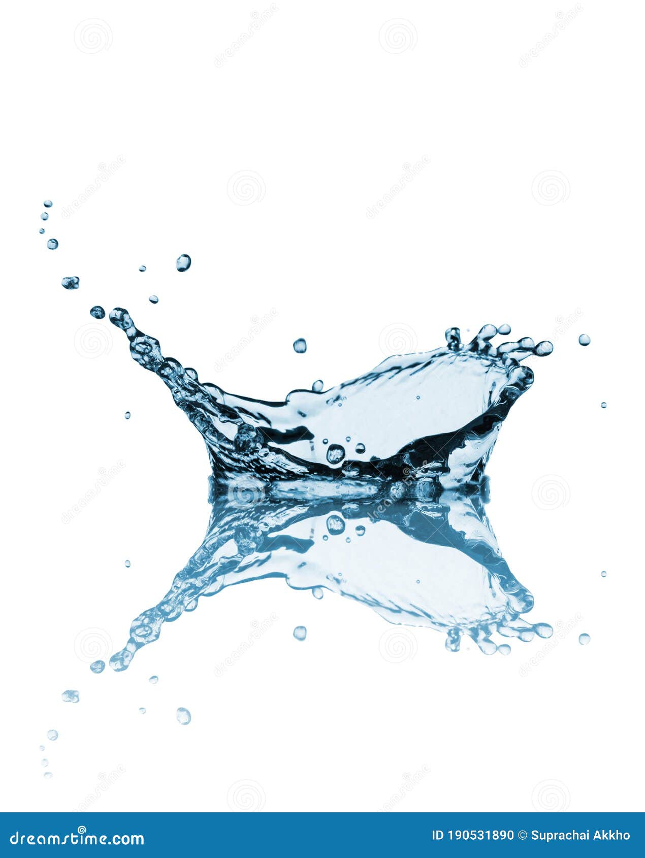 Splash of Water for Product Design Stock Photo - Image of splash ...