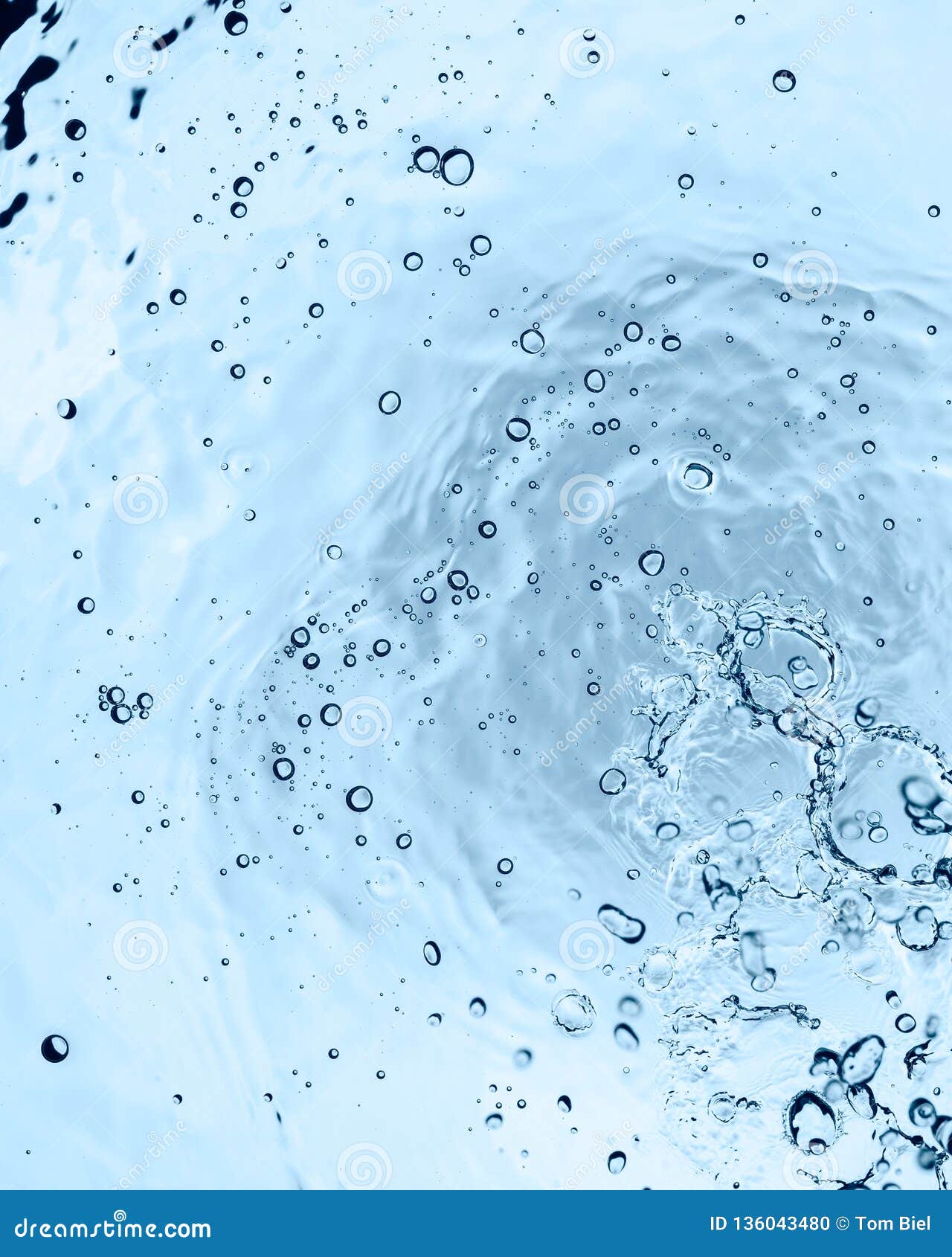 Top View Water Splash stock photo. Image of color, aerial - 136043480