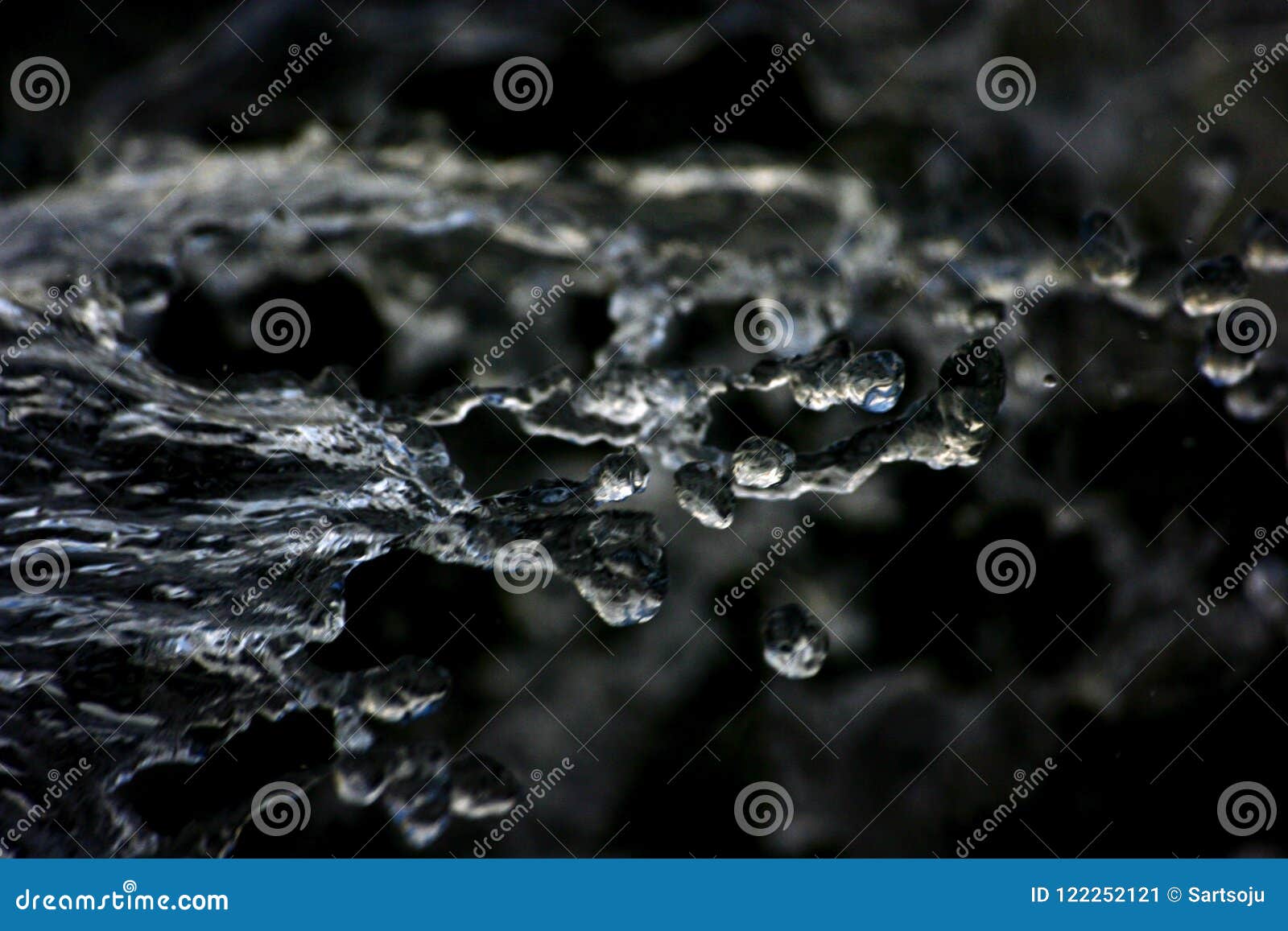 Water splash stock image. Image of splash, captured - 122252121