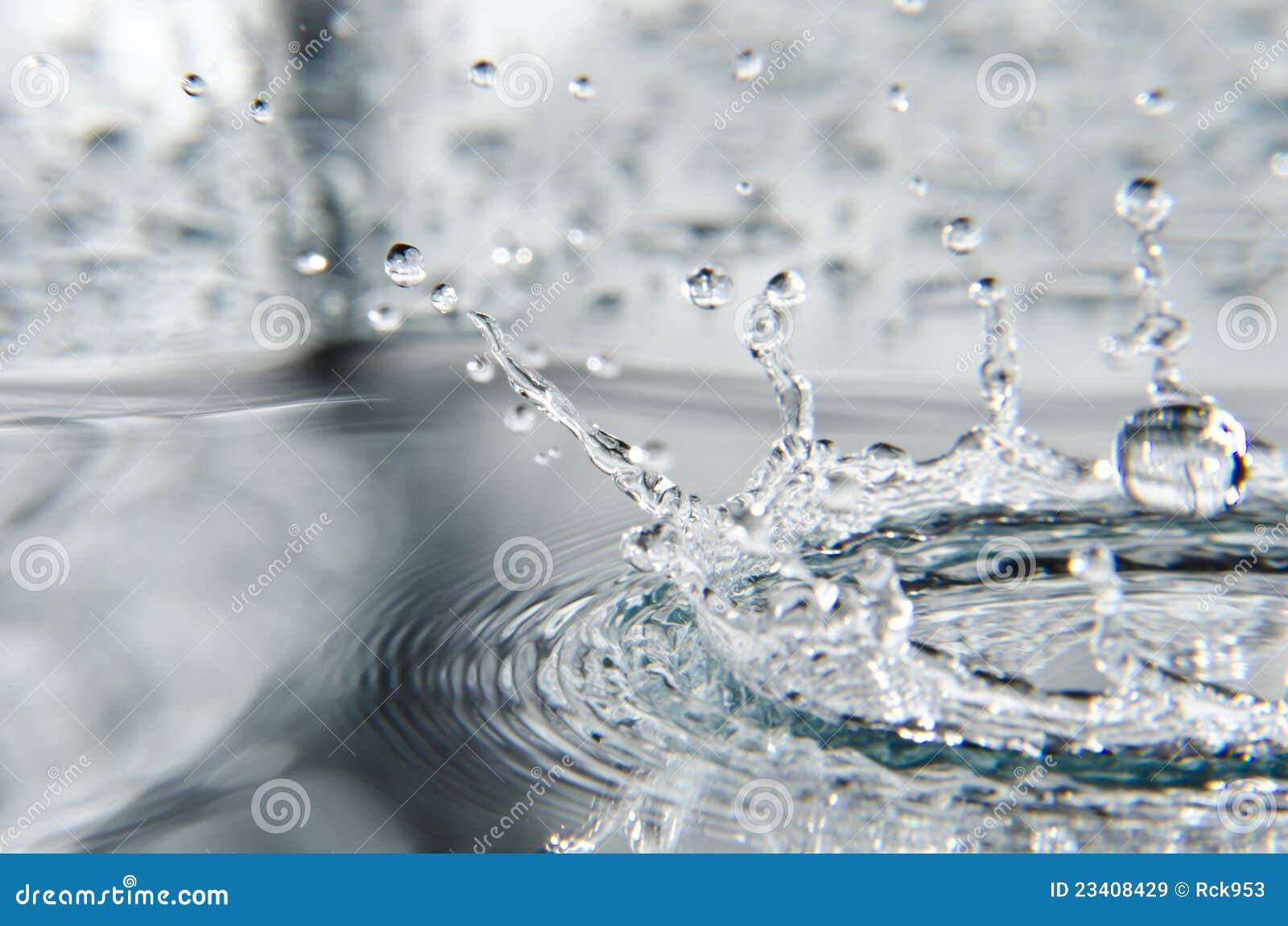Water Splash Close Up stock image. Image of macro, drip - 23408429