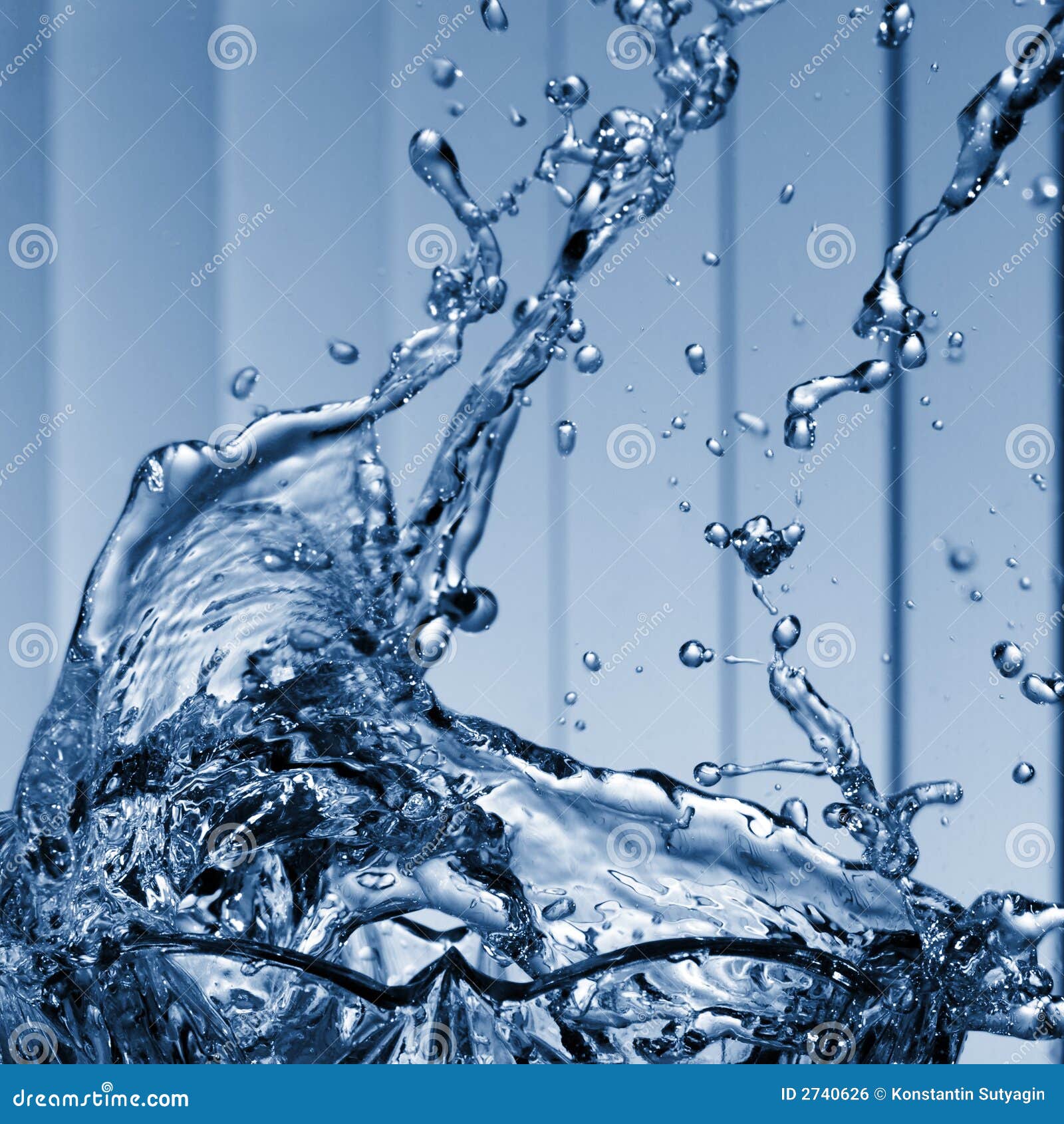 Water Splash Close-up Royalty Free Stock Image - Image: 2740626
