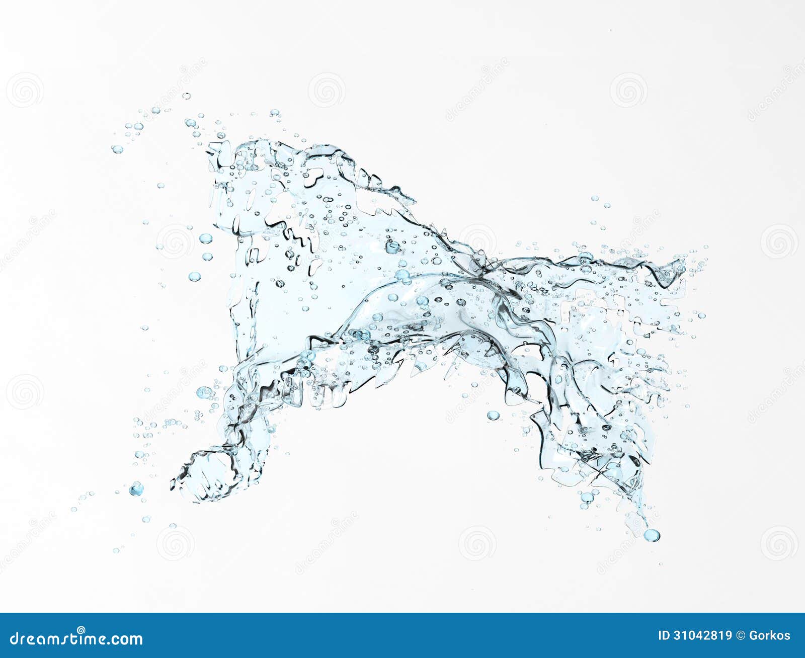 Water splash stock image. Image of clean, fresh, bubble - 31042819