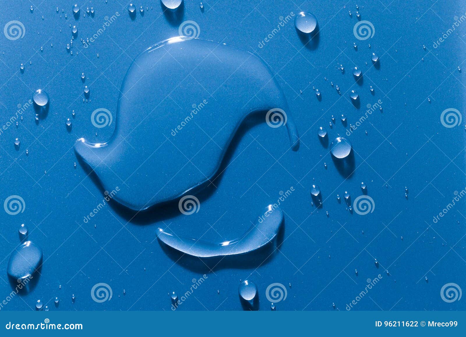 Water Splash Droplets Viewed from Above Stock Photo - Image of ...