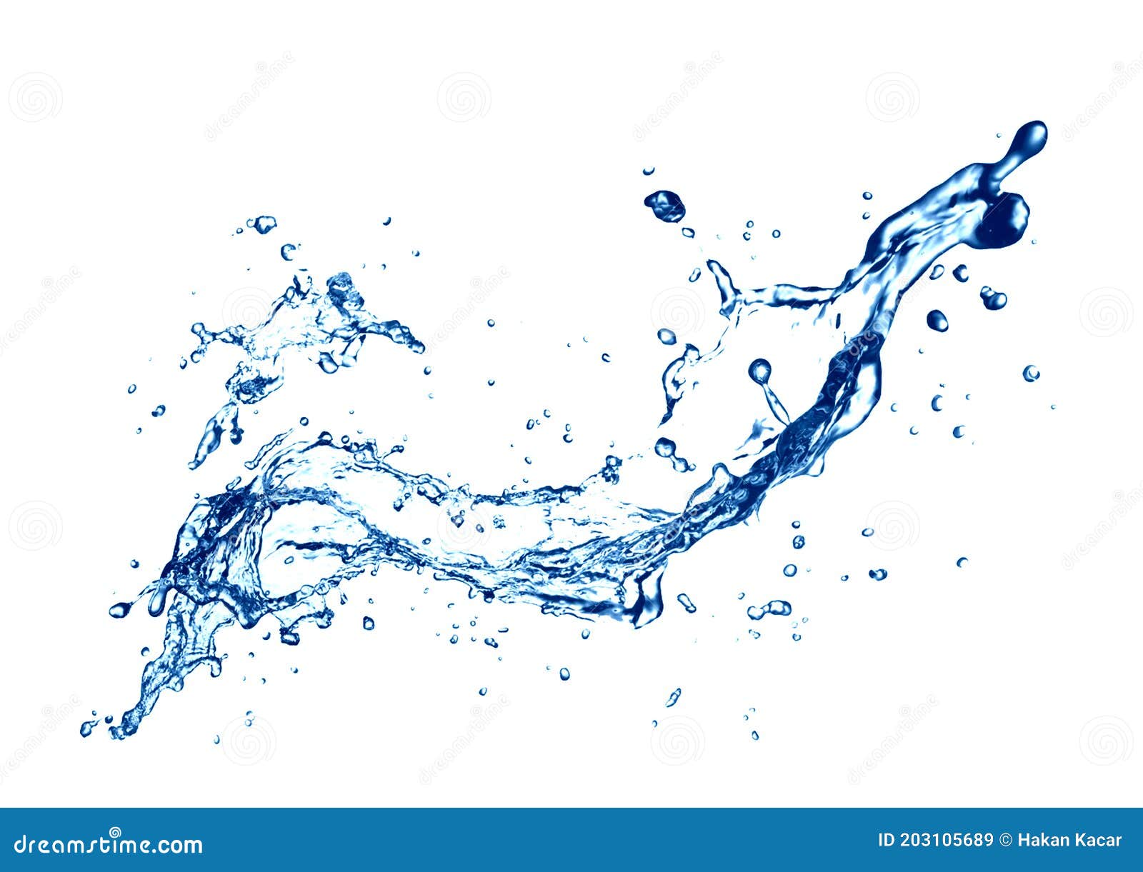 Water Splash Effect Illustrator