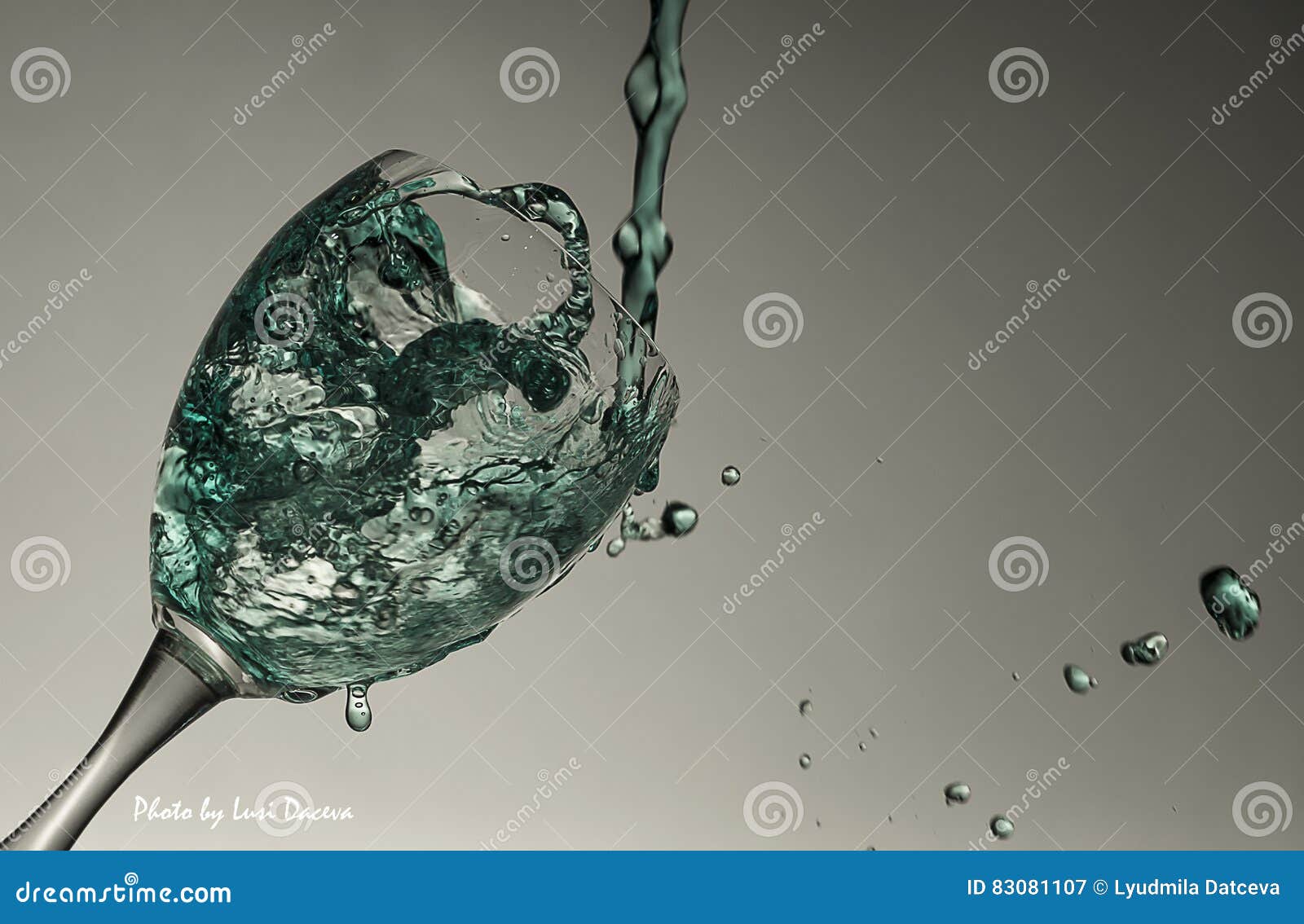 Water splash on a glas stock image. Image of effervescent - 83081107