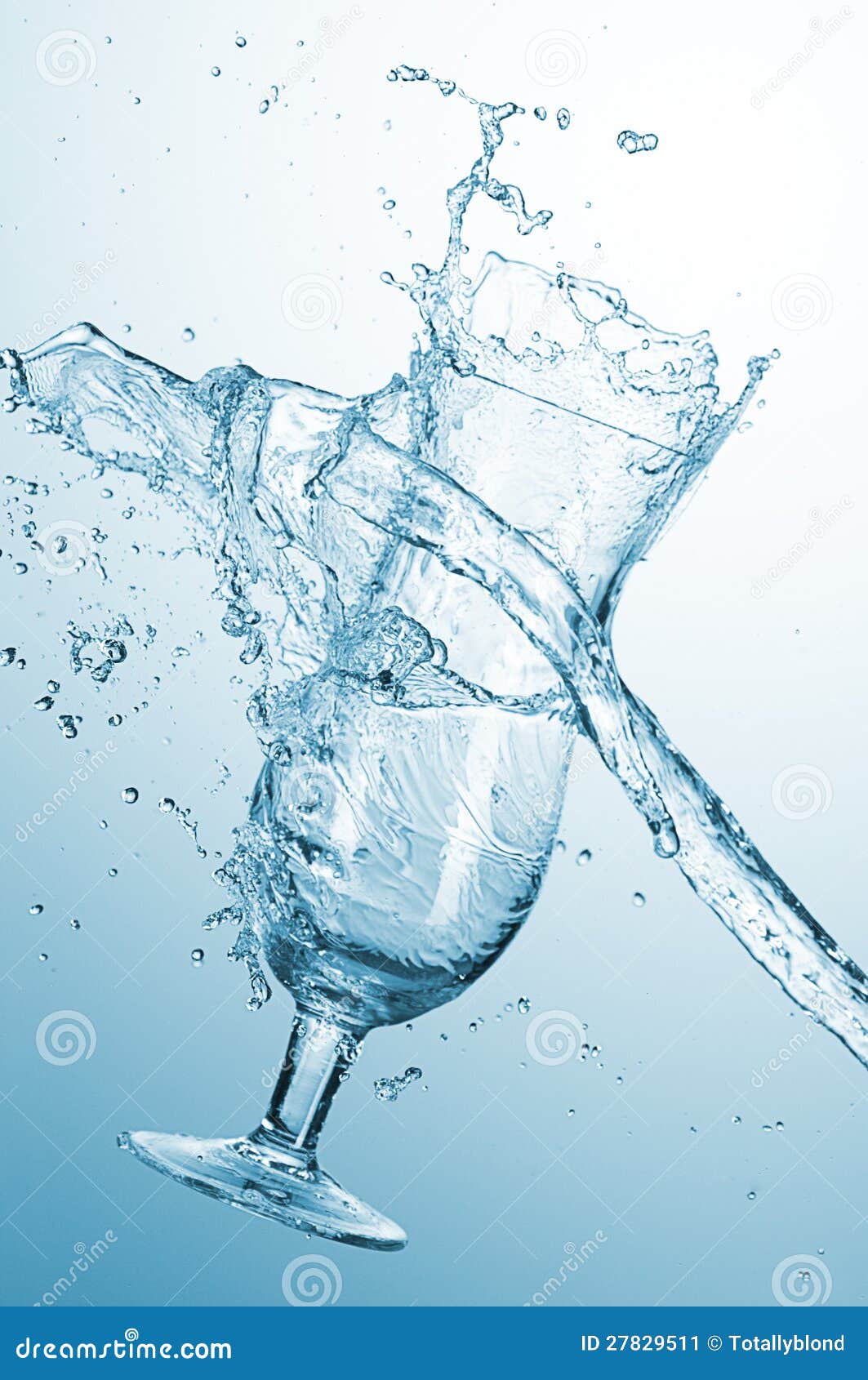 Water splash with glass stock image. Image of hygiene - 27829511