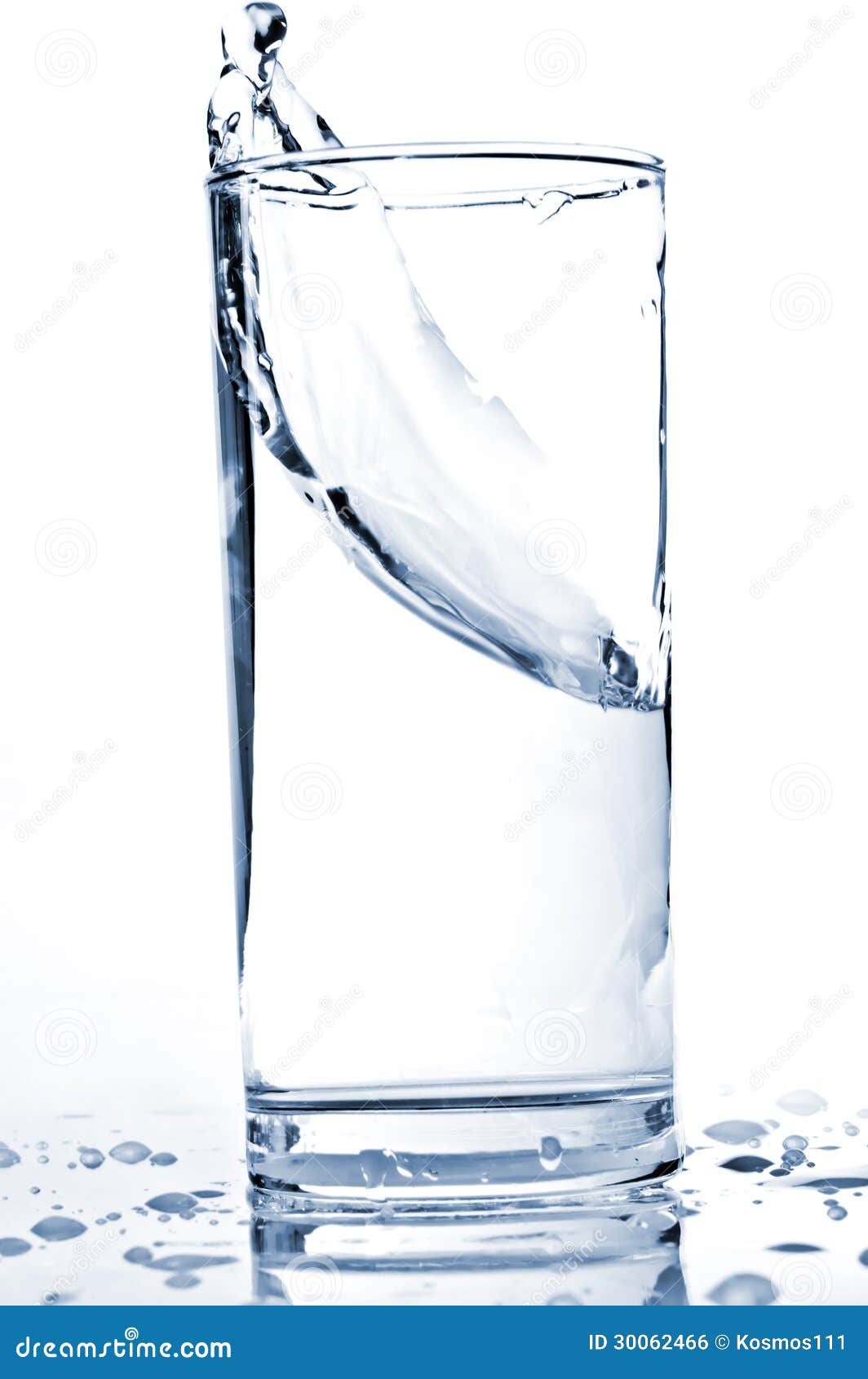 Water splash in glass stock photo. Image of nature, shape - 30062466