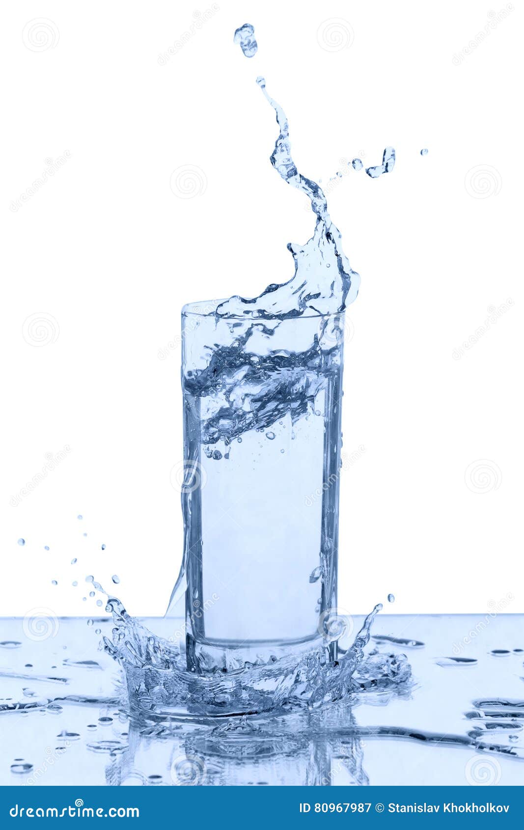 Water splash in glass stock image. Image of action, glass - 80967987