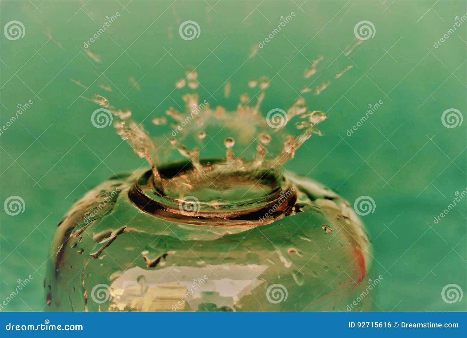 Water splash on glass stock photo. Image of beauty, gift - 92715616