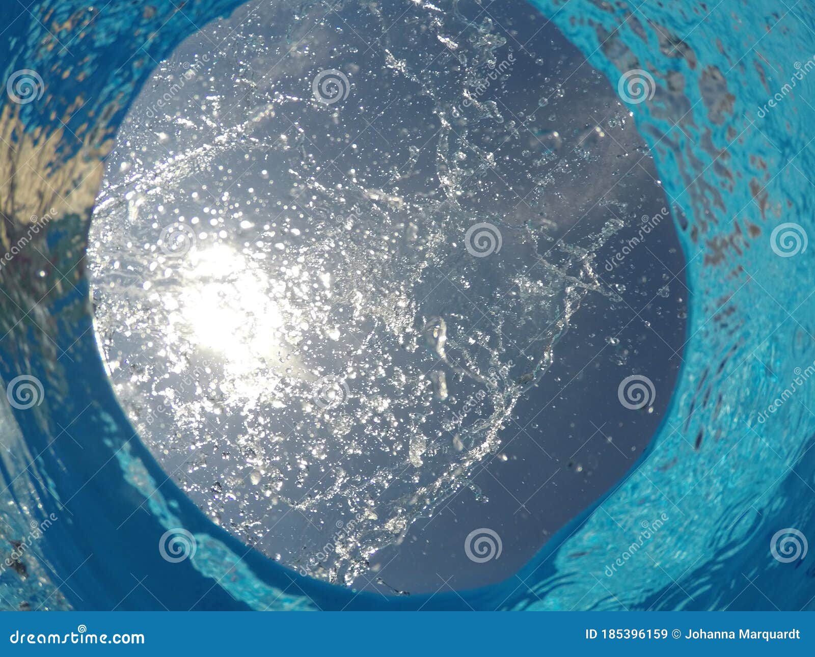 Water Splash on a Hot Summer Day Stock Image - Image of water, diving ...
