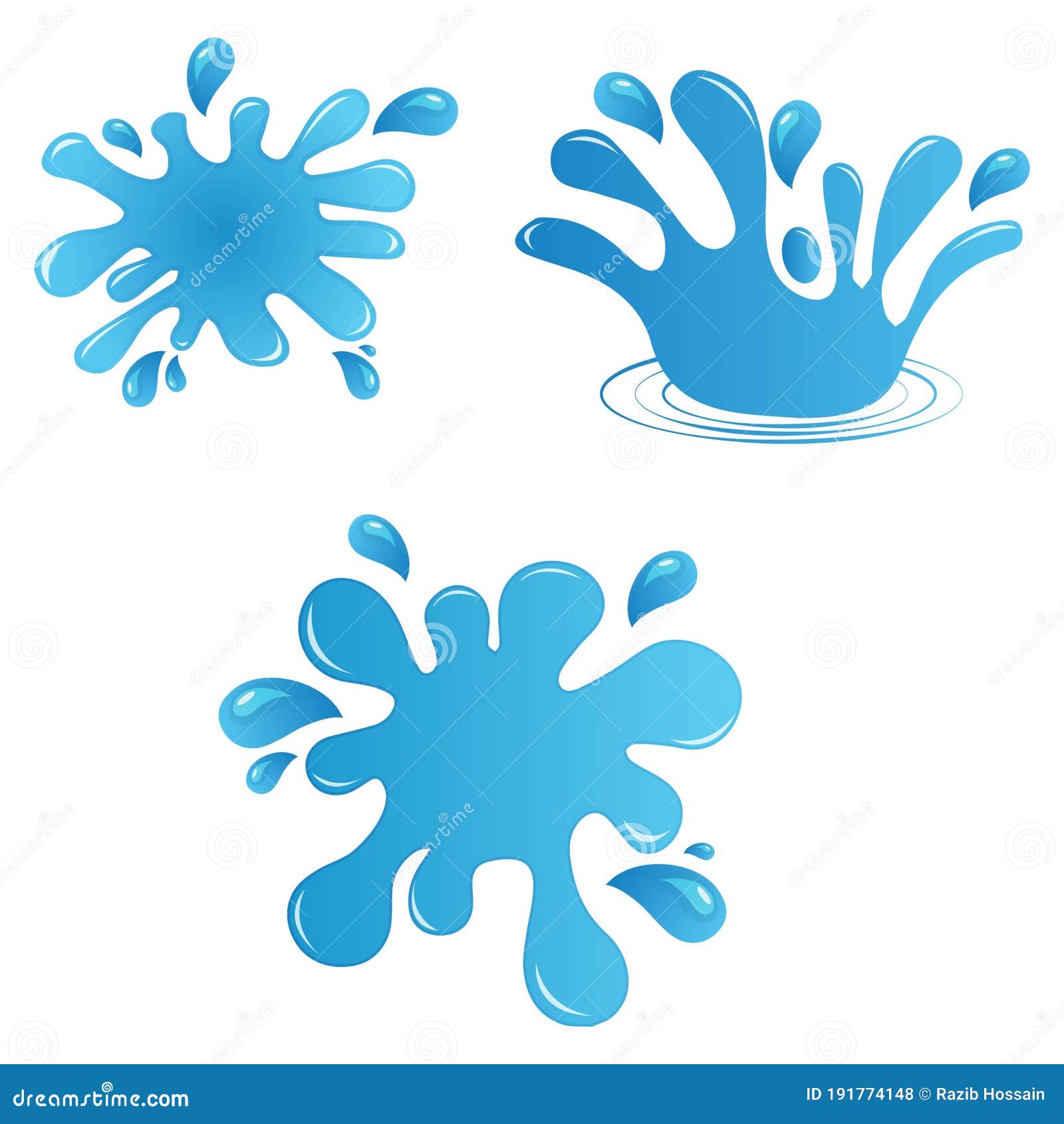 Splash Vector Free Download