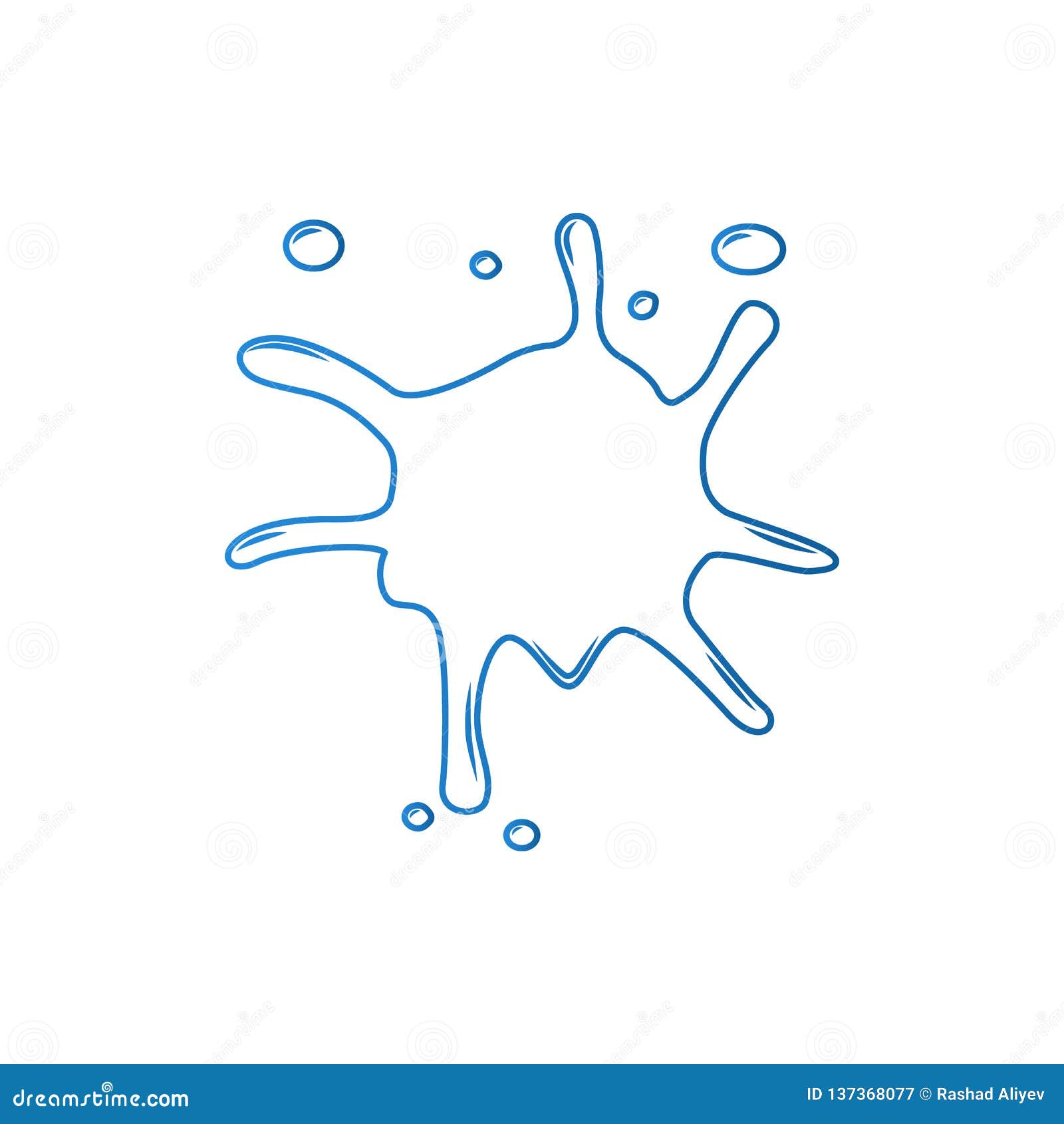 Water Splash Icon. Element of Splash for Mobile Concept and Web Apps ...