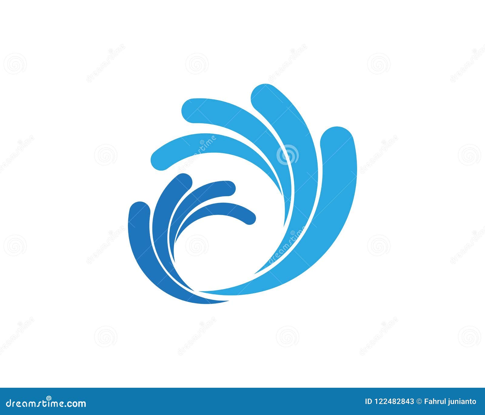 Water Splash Icon Sign Logo Stock Vector - Illustration of ocean ...
