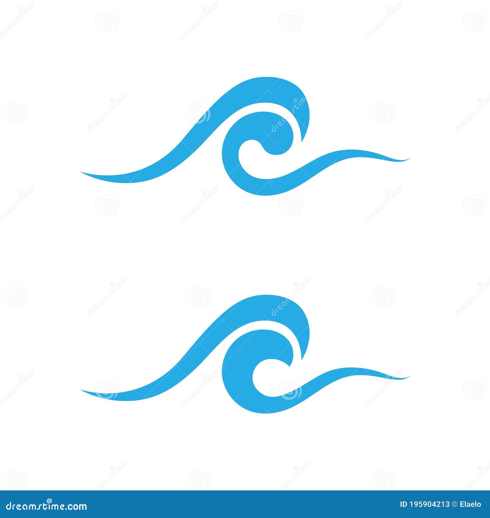 Water Splash Icon Vector Illustration Stock Vector - Illustration of ...