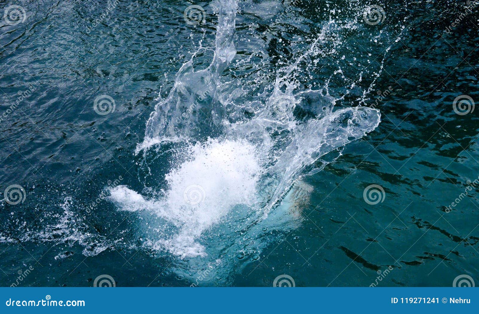 Water Splash Image, Summer Theme, Stock Image - Image of light, blue ...