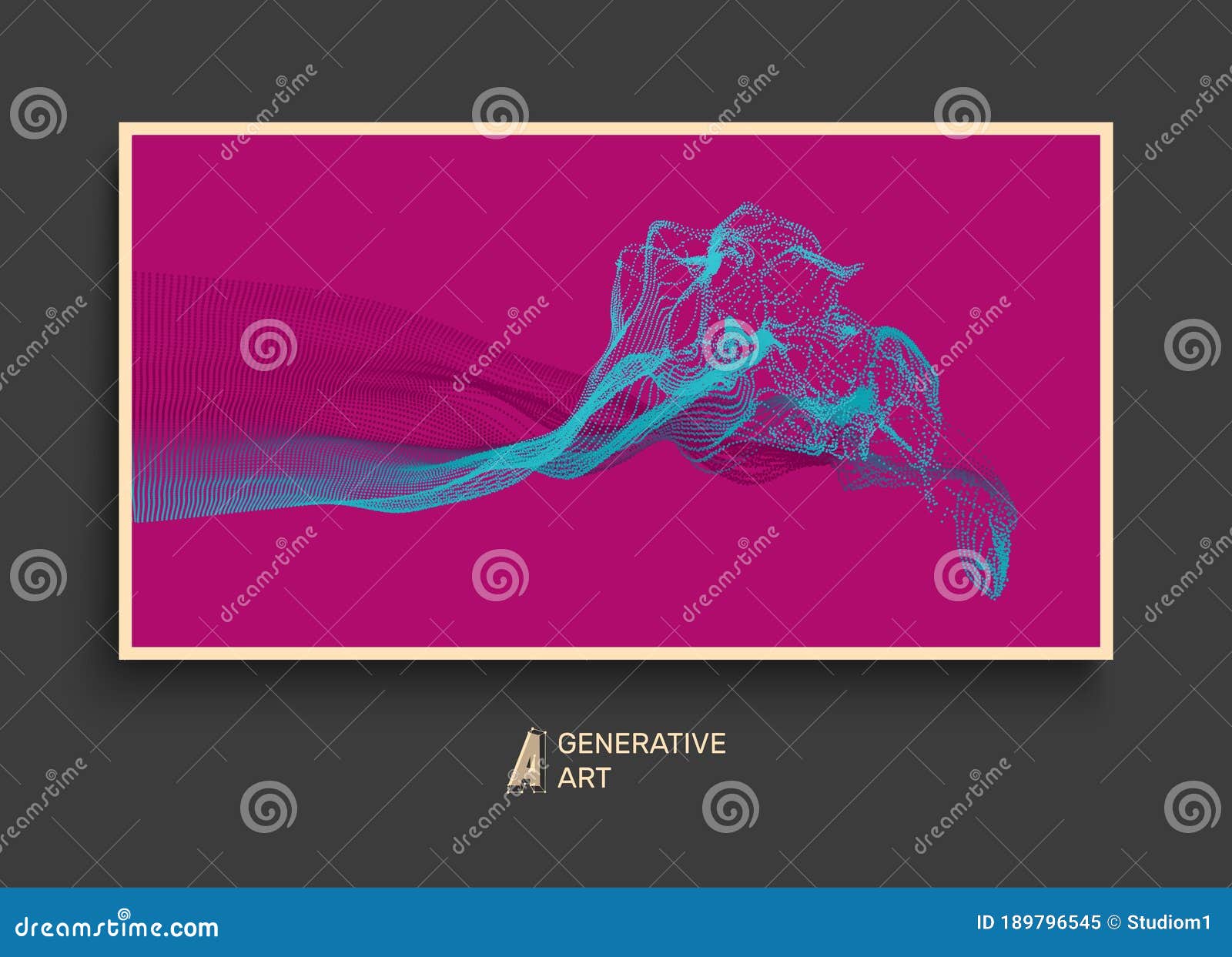 Water Splash Imitation. Notebook Mockup. Cover Design Template Stock ...