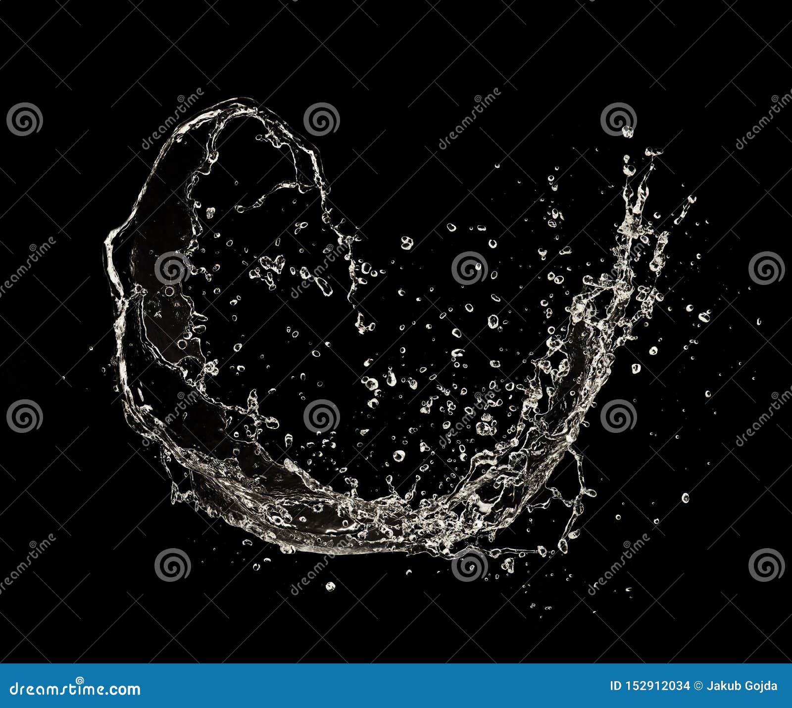 Blackwater Splash Clip Art