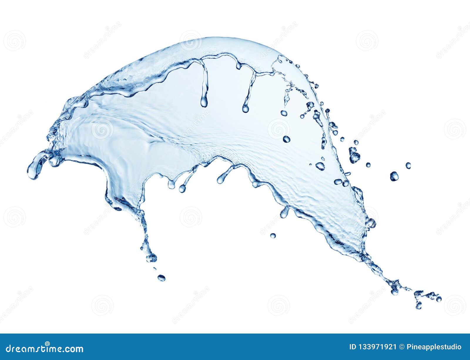 Water splash isolated stock image. Image of water, clean - 133971921