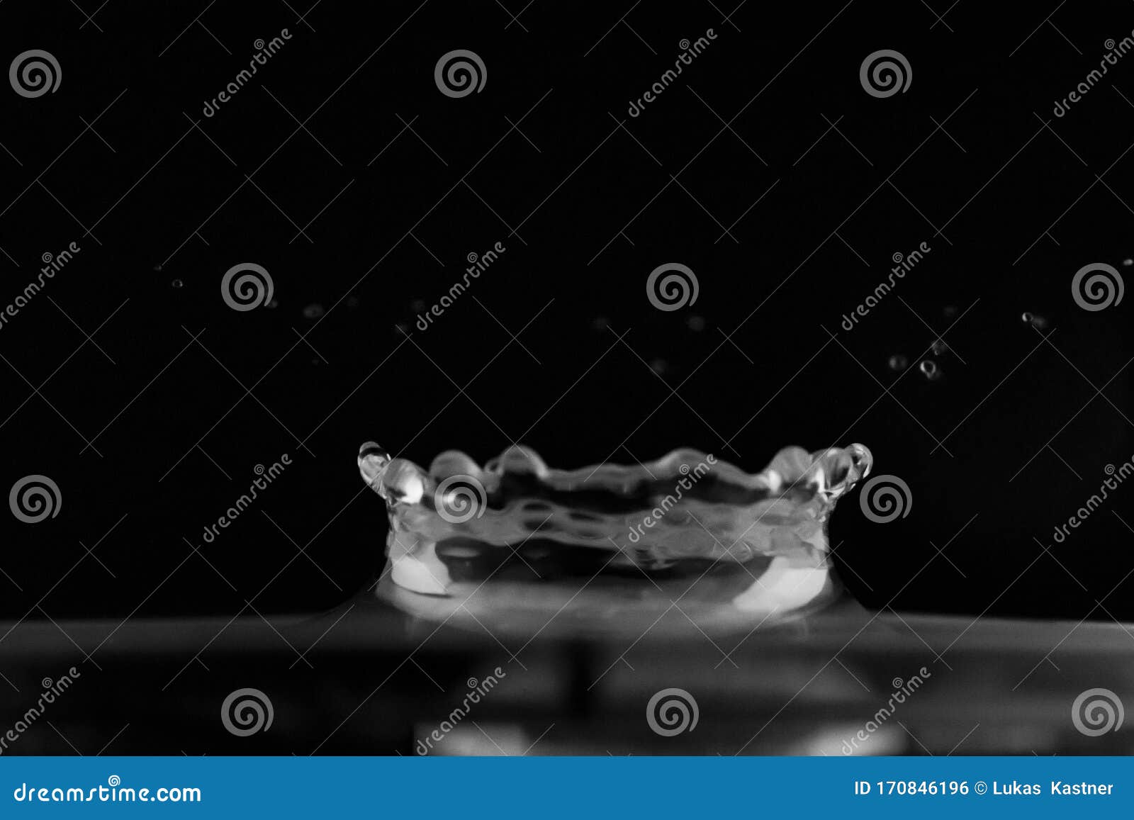 Water Splash , Water Drop Hit the Surface, Water Droplet Falling and ...