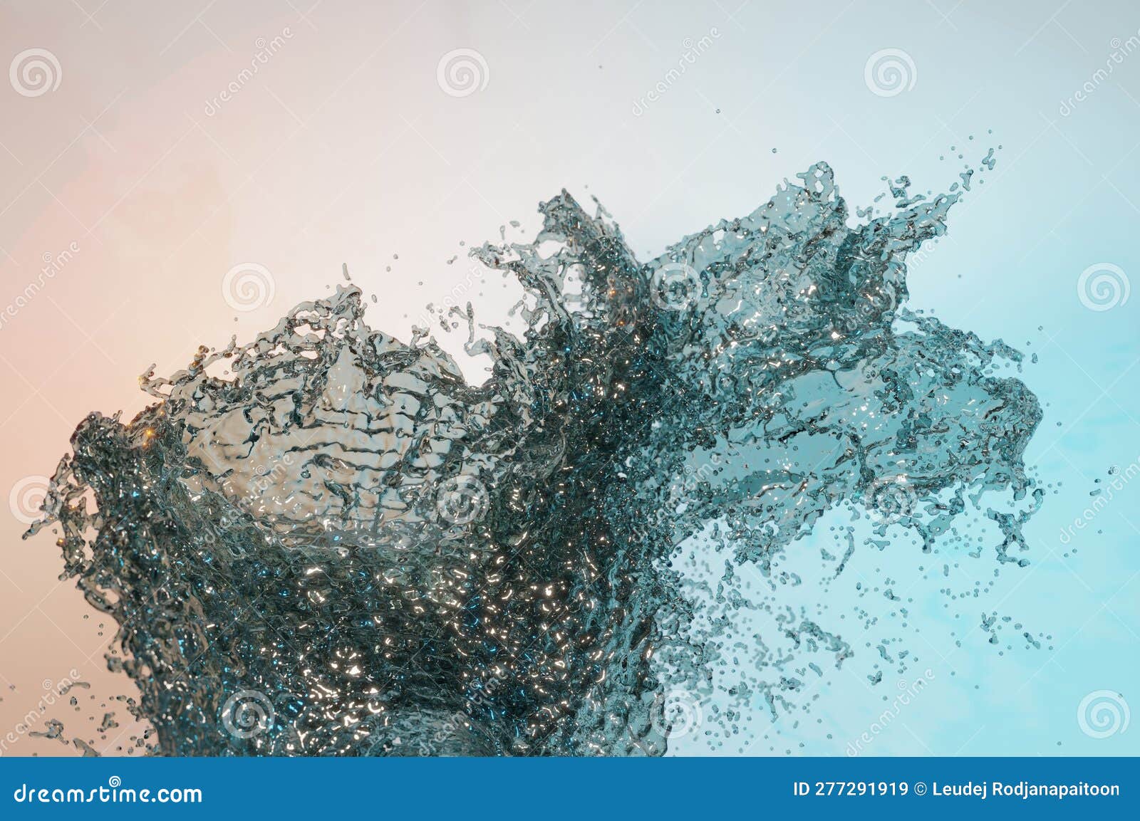 Water Splash Isolated , Spray , Wave Stock Illustration - Illustration ...