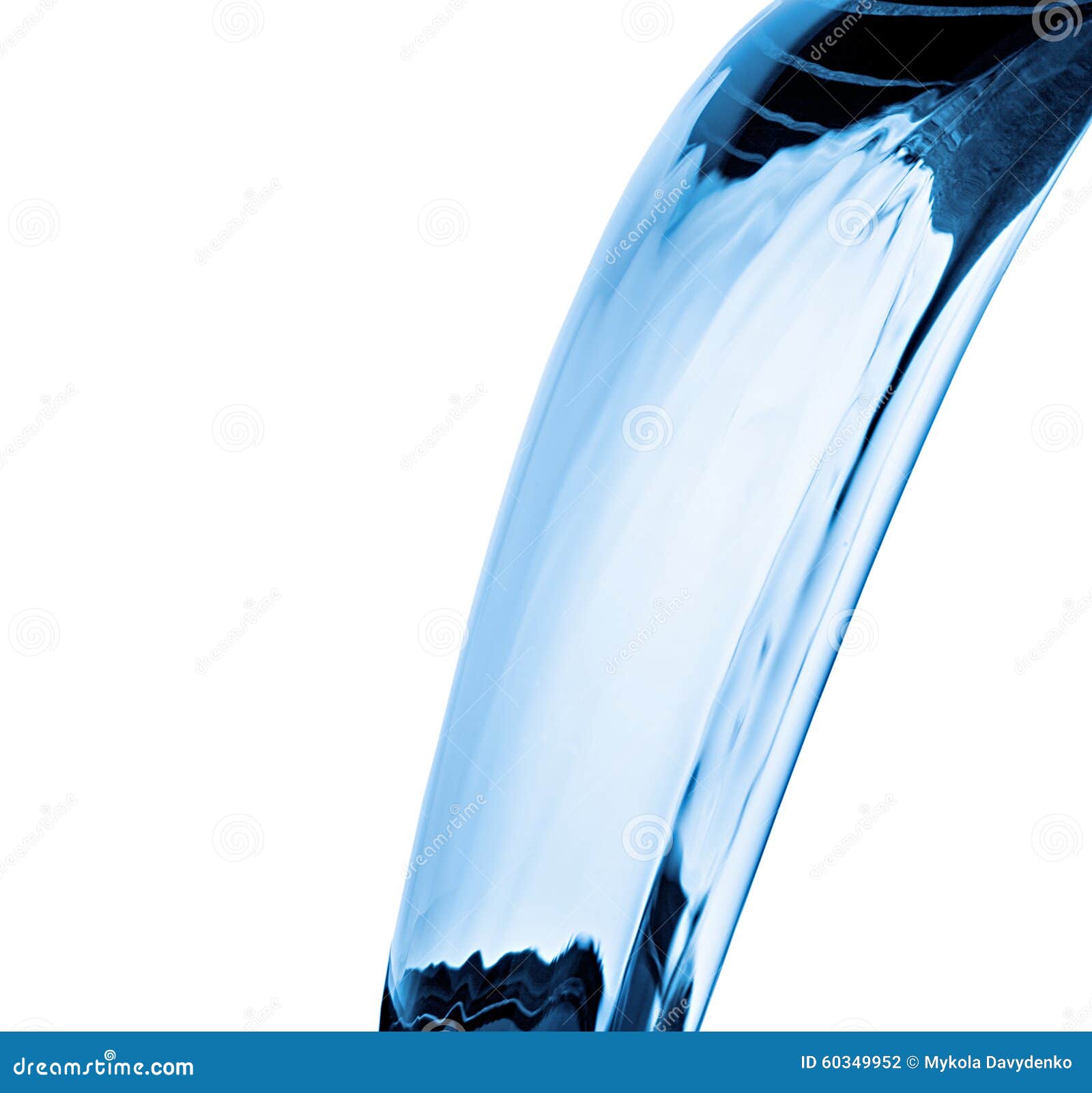 Water Splash, Jet Isolated on the White Stock Photo - Image of flush ...