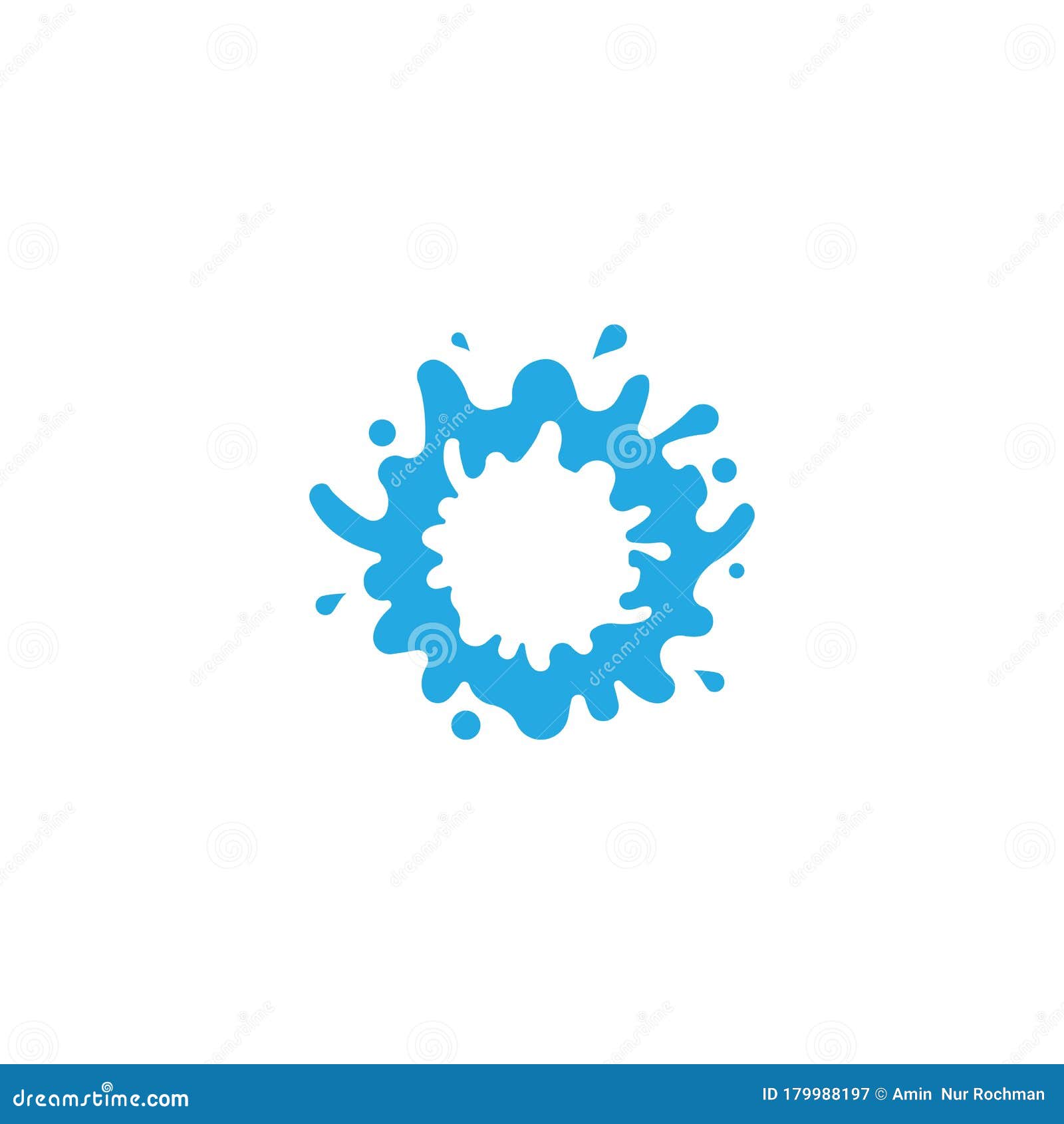Water Splash logo vector stock illustration. Illustration of design ...