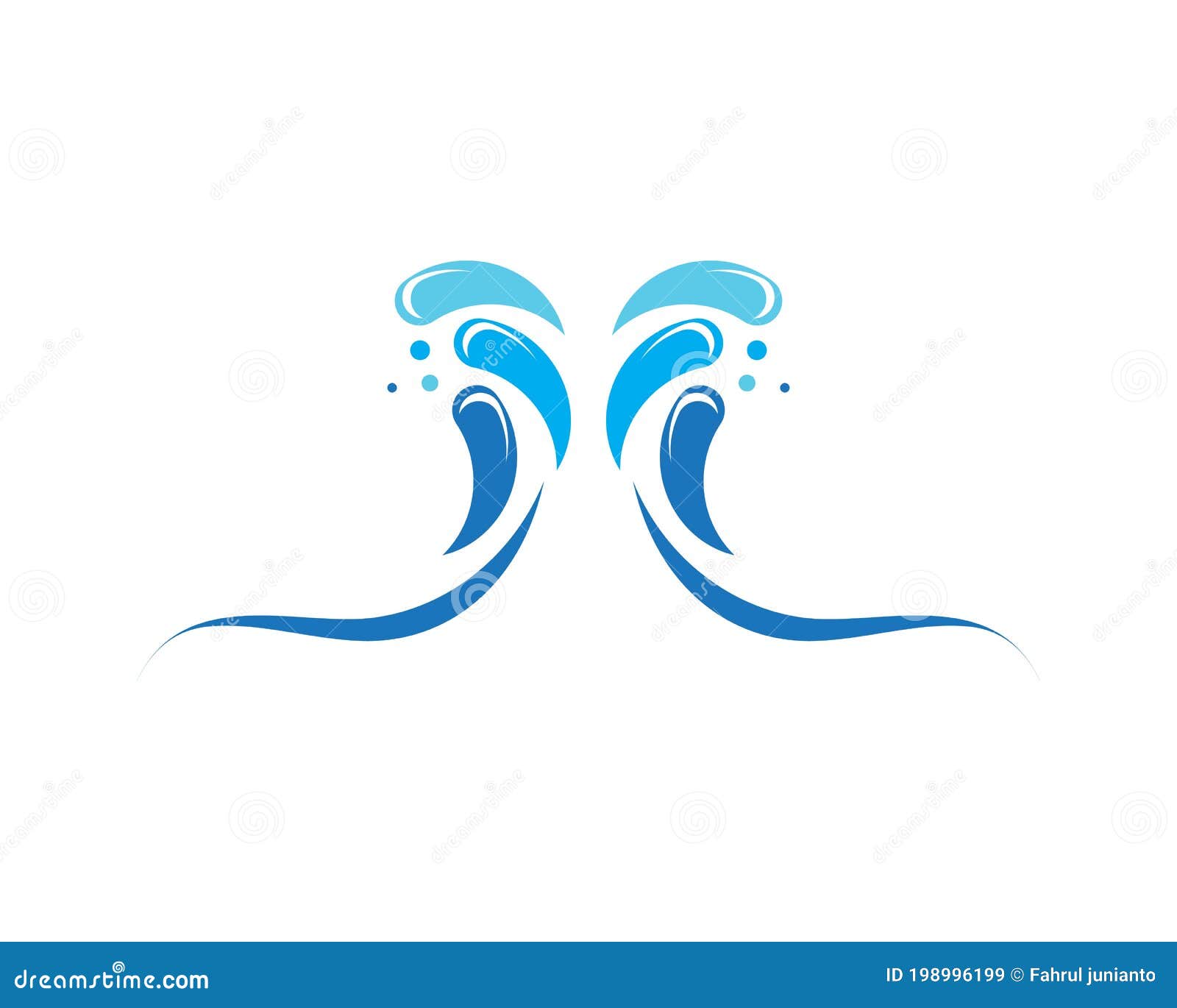 Water Splash Logo Vector Template Stock Vector - Illustration of design ...