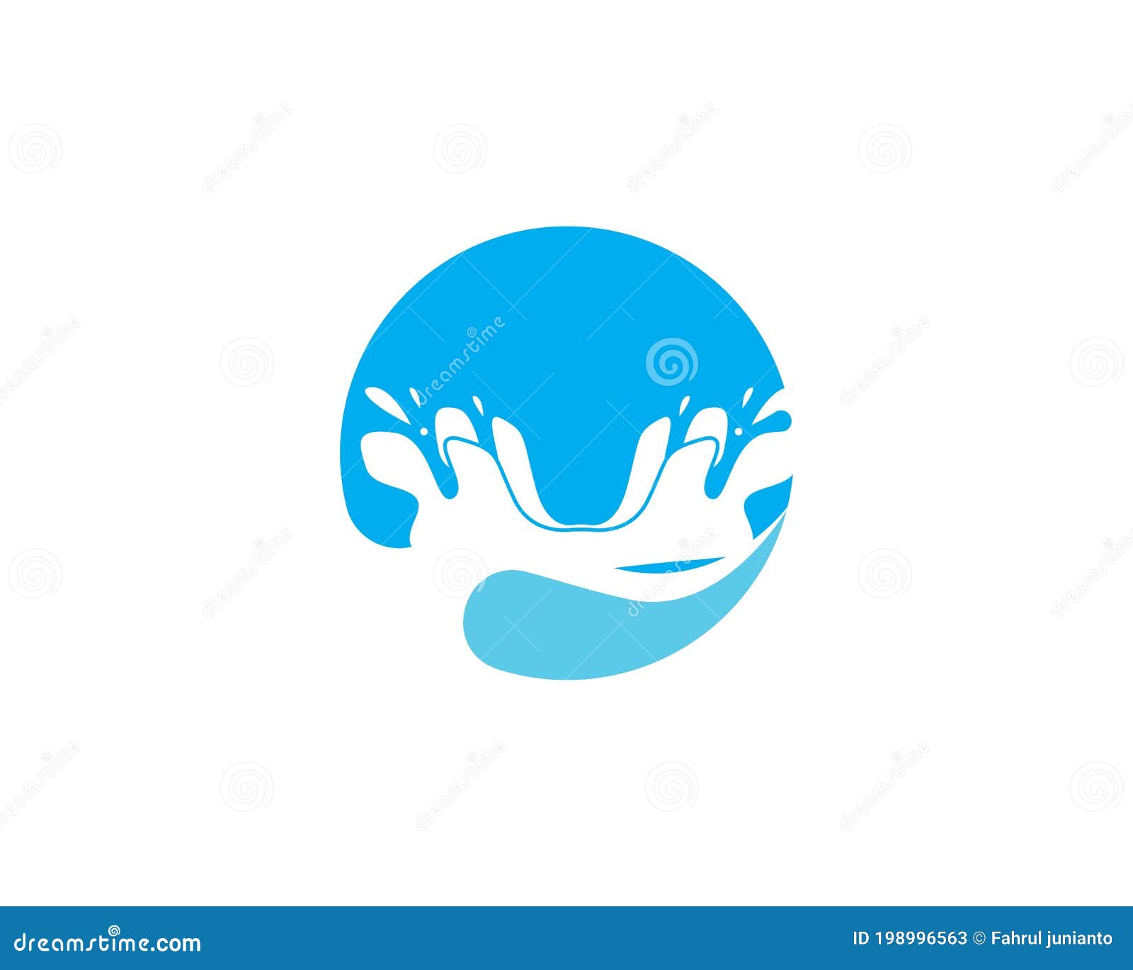 Water Splash Logo Vector Template Stock Vector - Illustration of ...