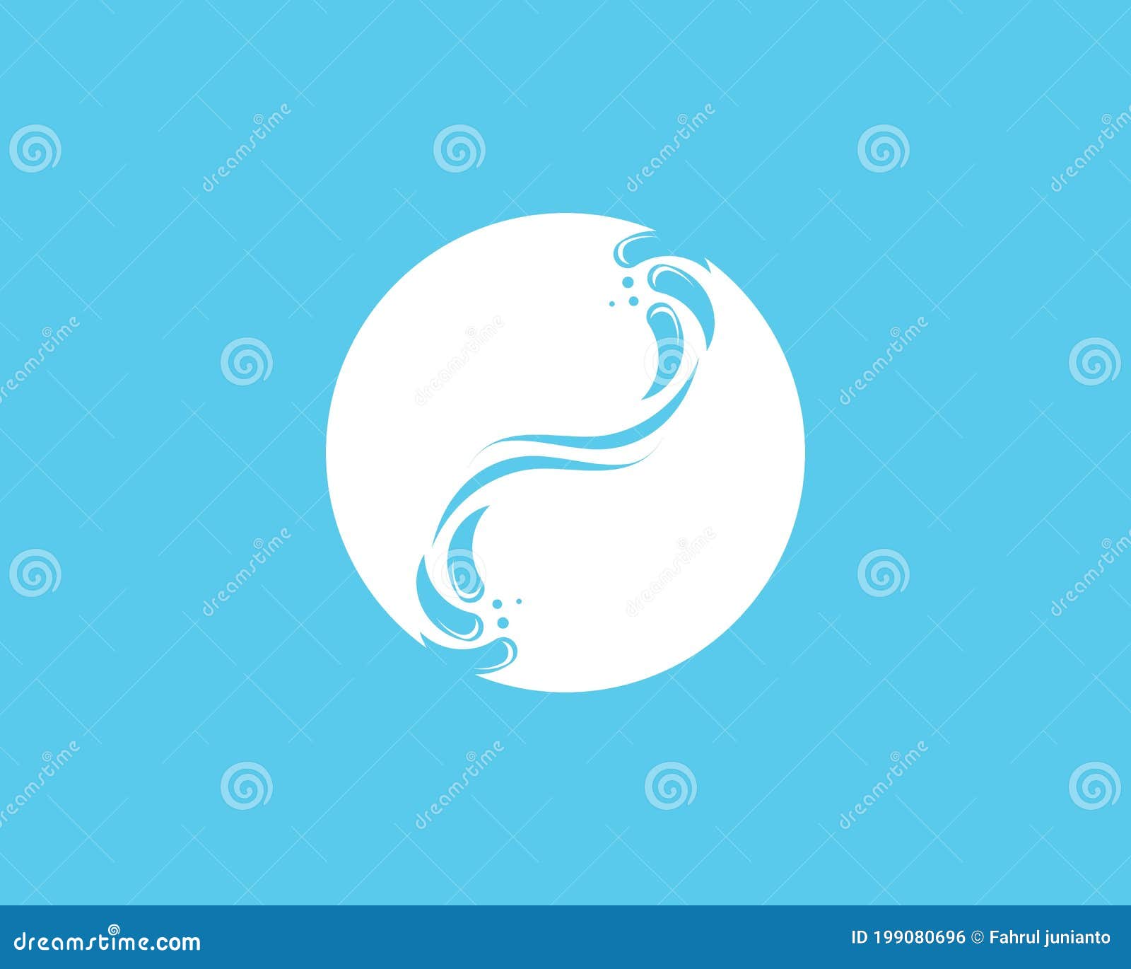 Water Splash Logo Vector Template Stock Vector - Illustration of fresh ...