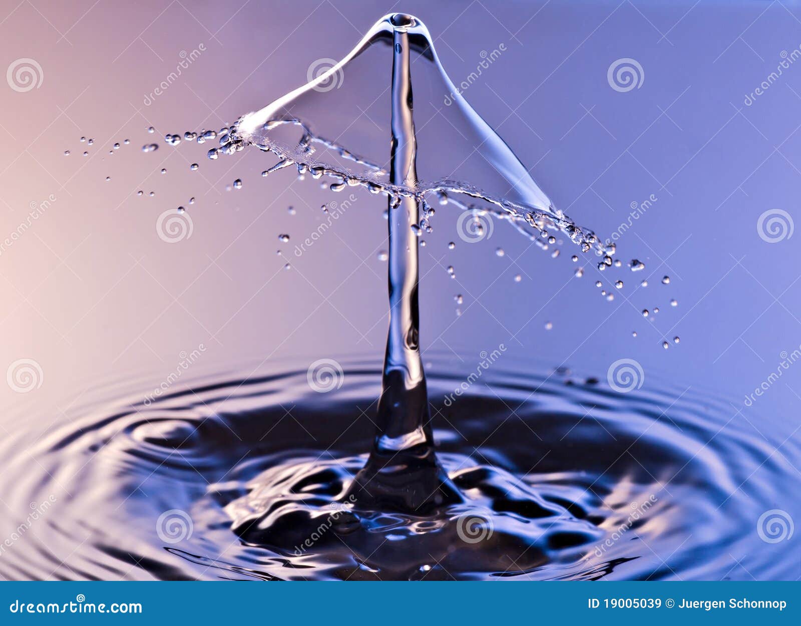 Water splash Macro stock image. Image of splash, tranquil - 19005039