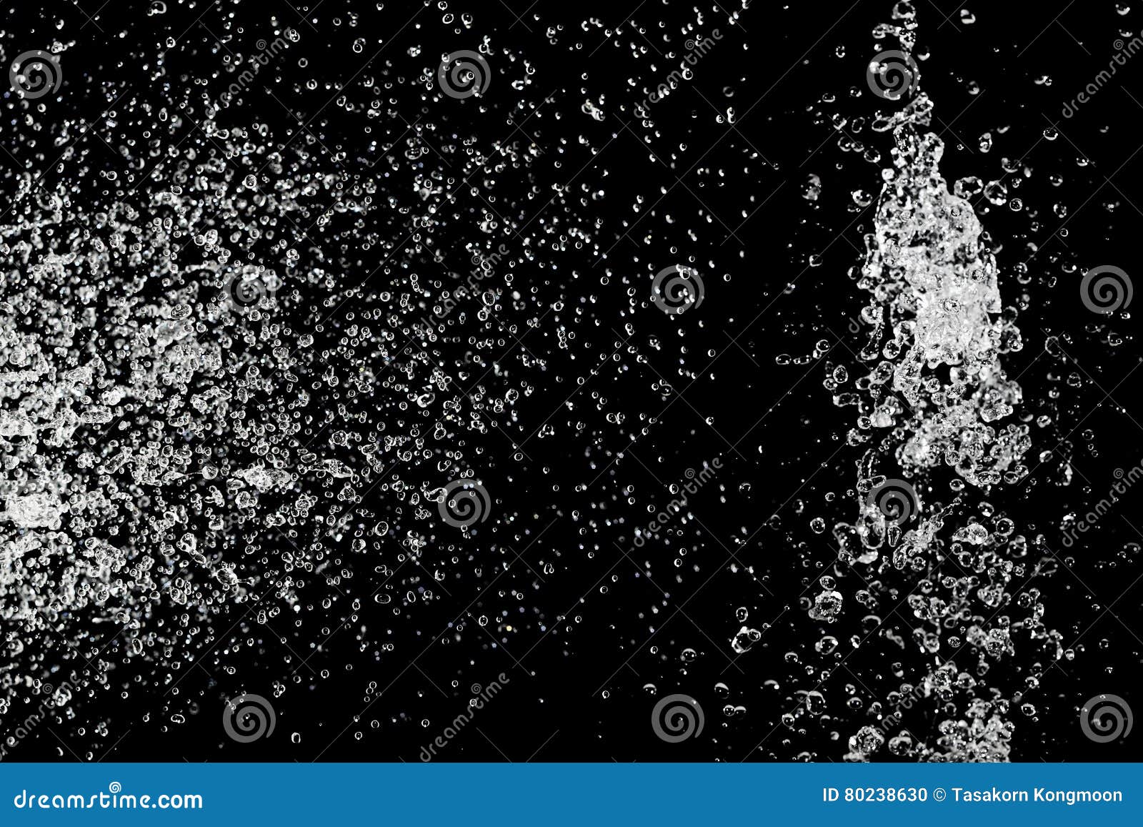 Water Splash for Pattern and Background Stock Photo - Image of abstract ...
