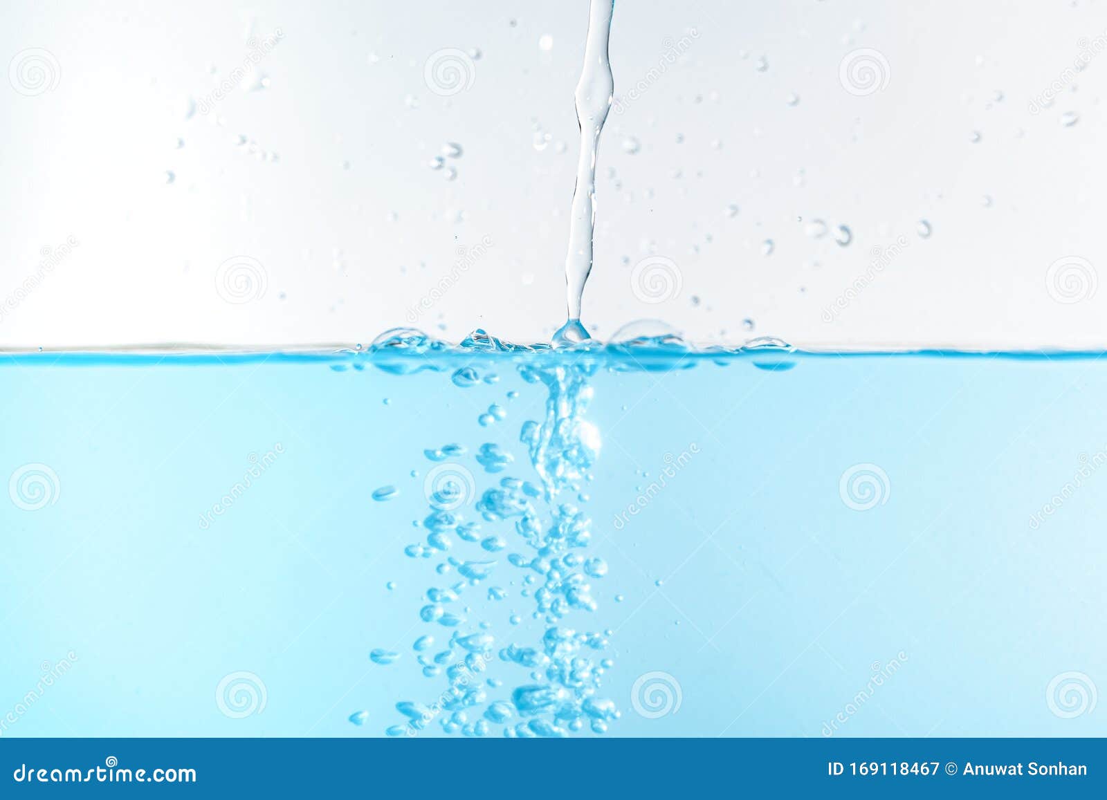 Water Splash and Ripple Isolated on White Background Stock Image ...