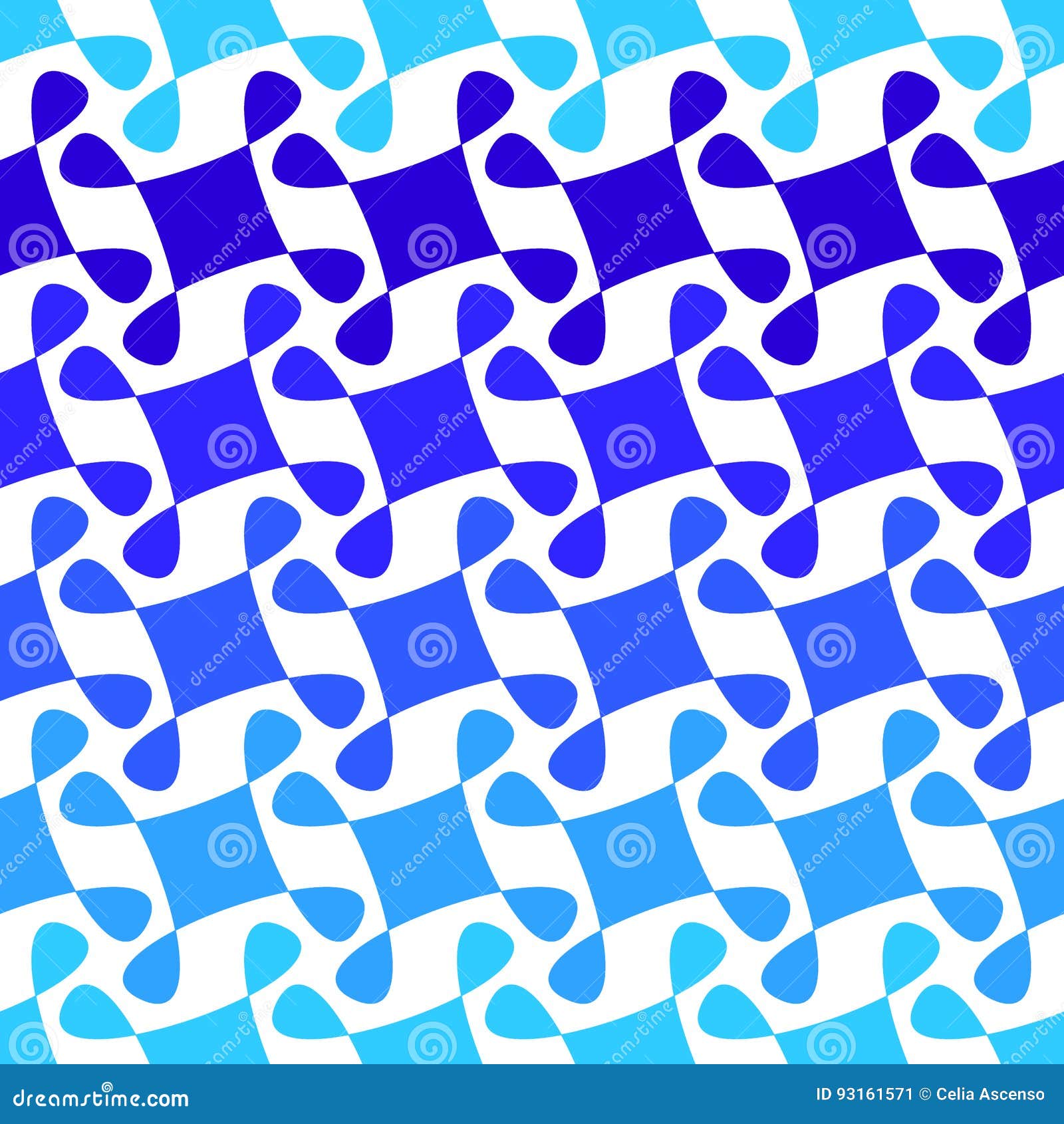 Water Splash Seamless Pattern Stock Illustration - Illustration of ...