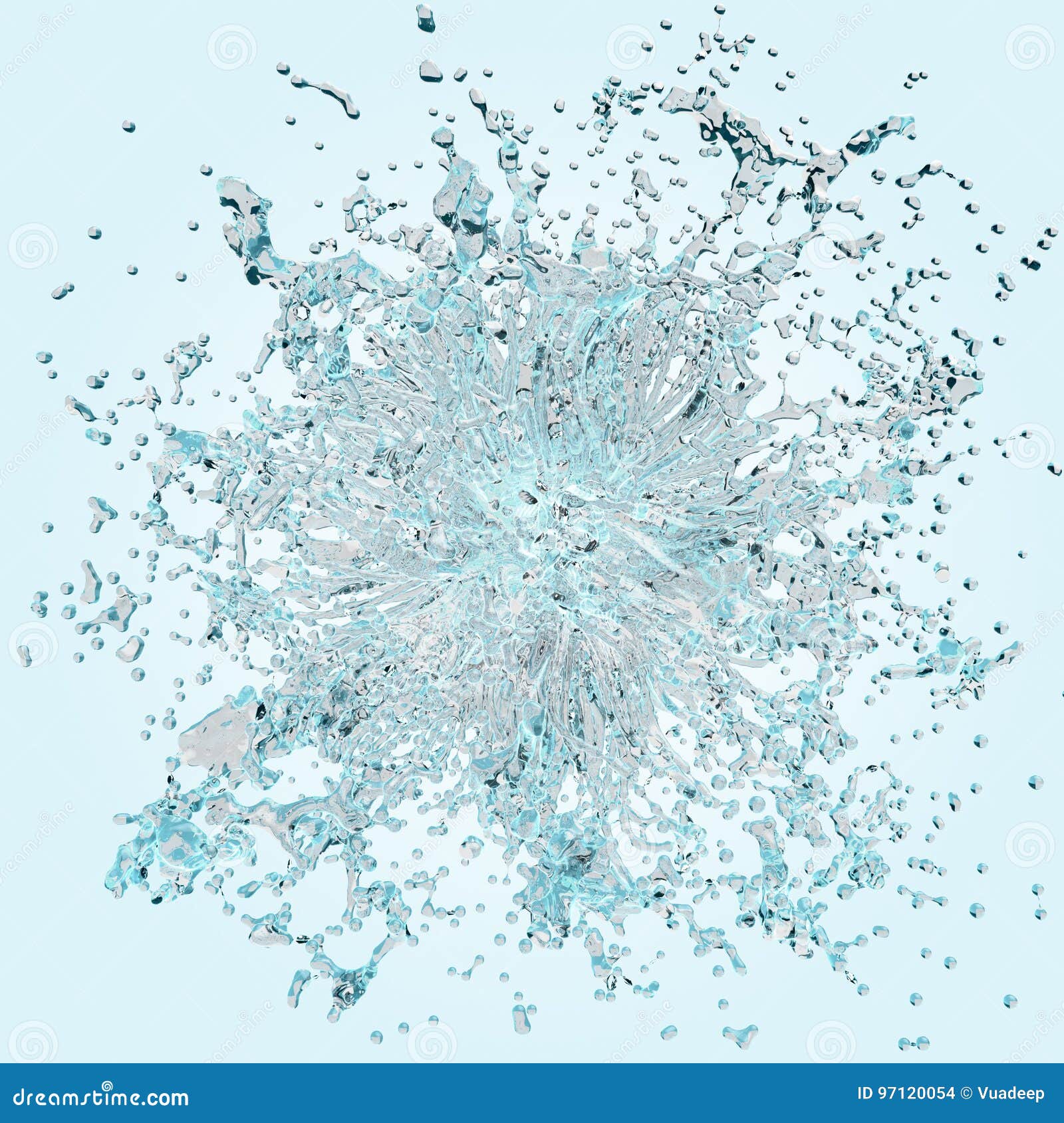 Water splash shape stock illustration. Illustration of freshness - 97120054