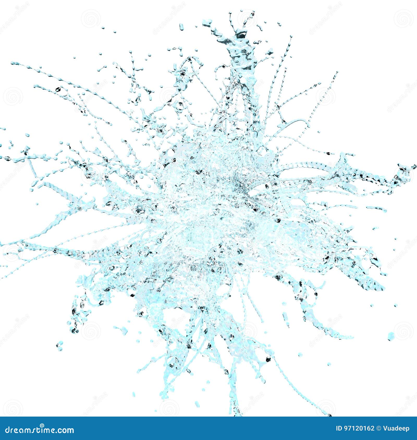 Water splash shape stock illustration. Illustration of abstract - 97120162
