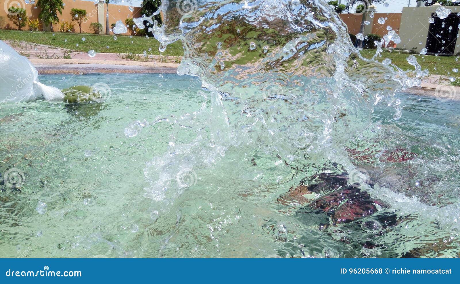 Water splash stock photo. Image of splash, spatter, dash - 96205668