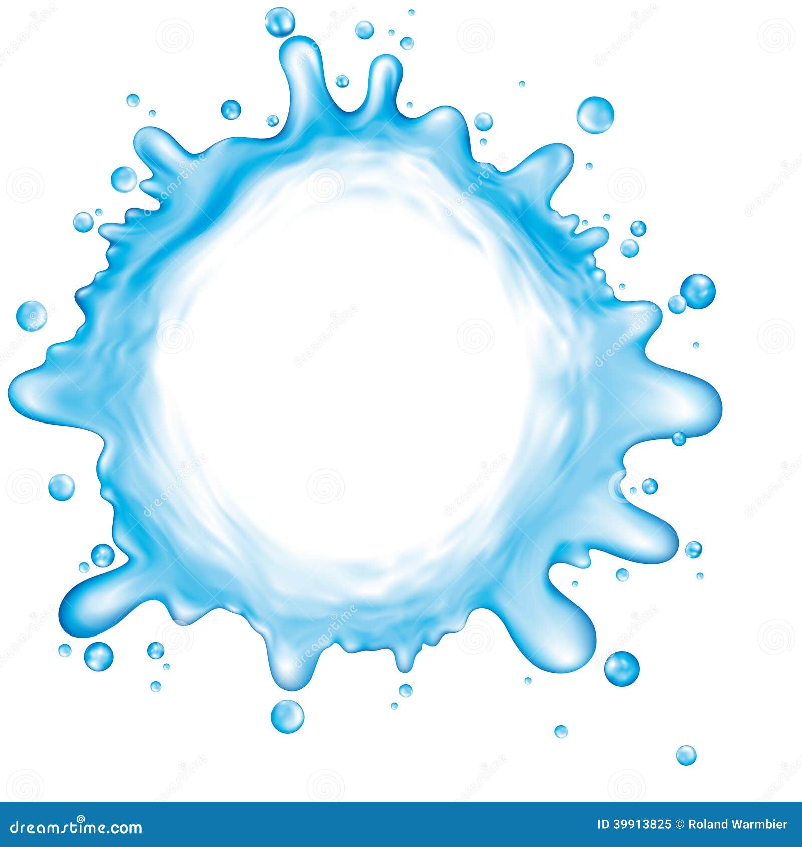Ocean Splash Clipart